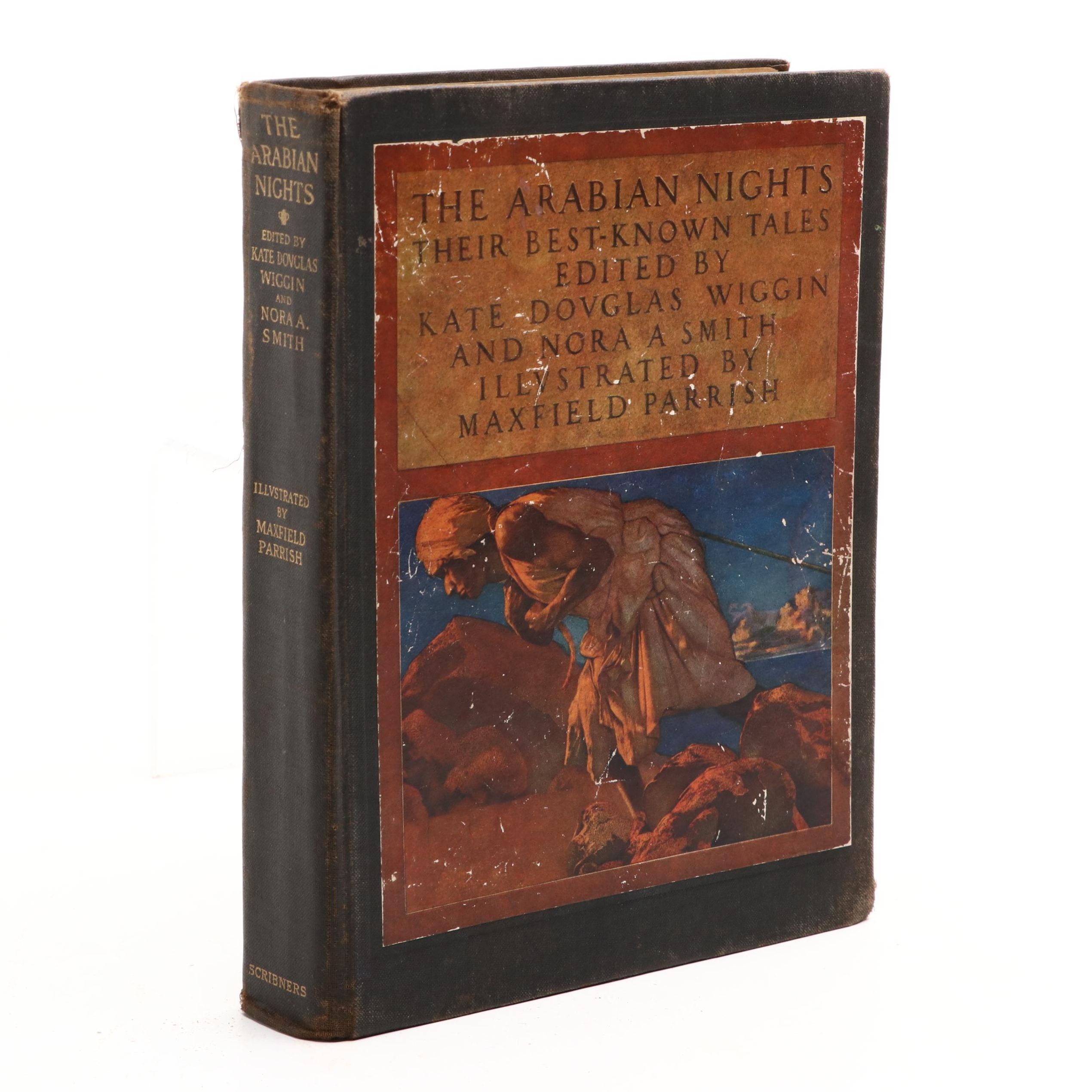 Maxfield Parrish Illustrated "Arabian Nights" Edited by Wiggin and ...