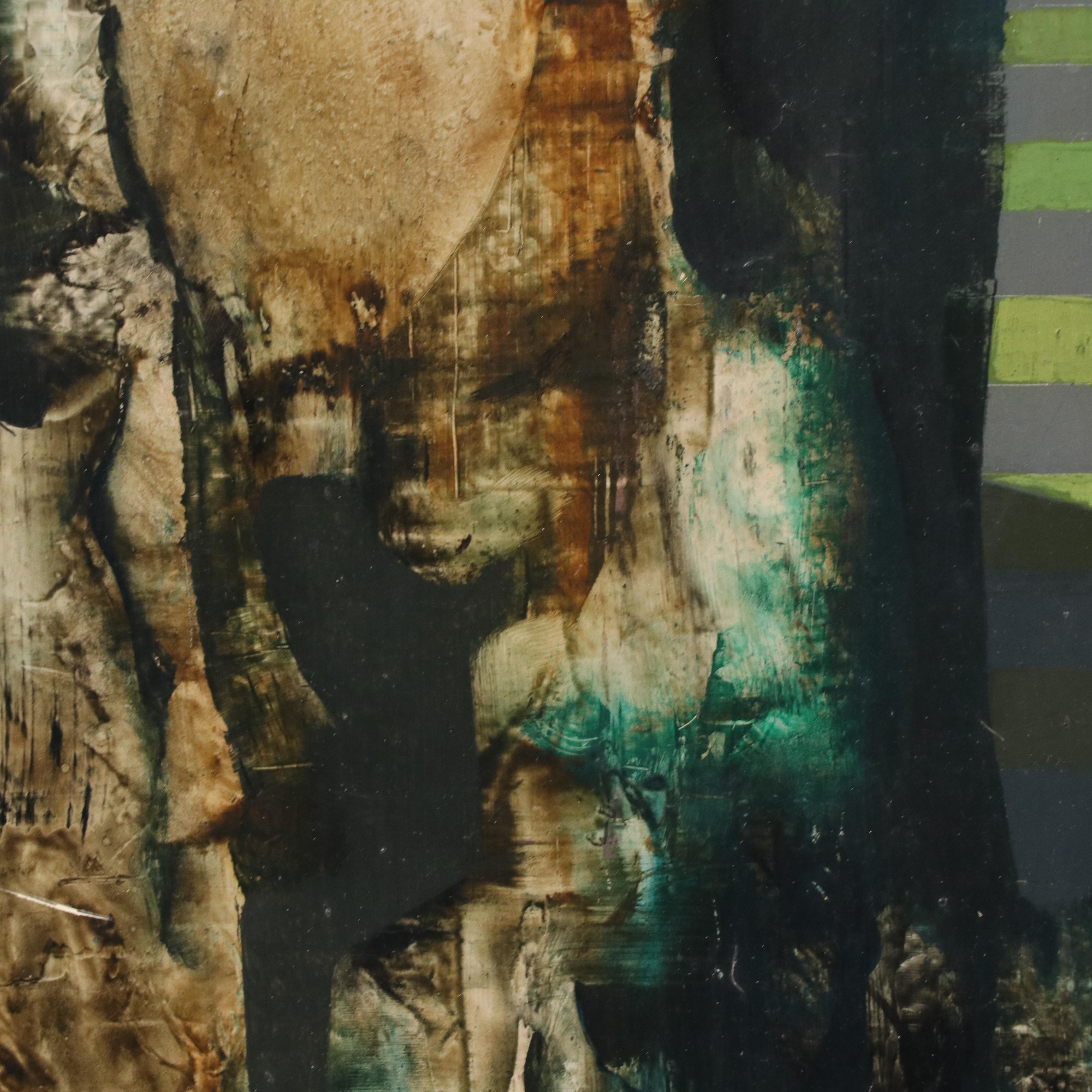 Marcel Delmotte Surrealist Oil Painting of Figure, 1955 | Everything ...