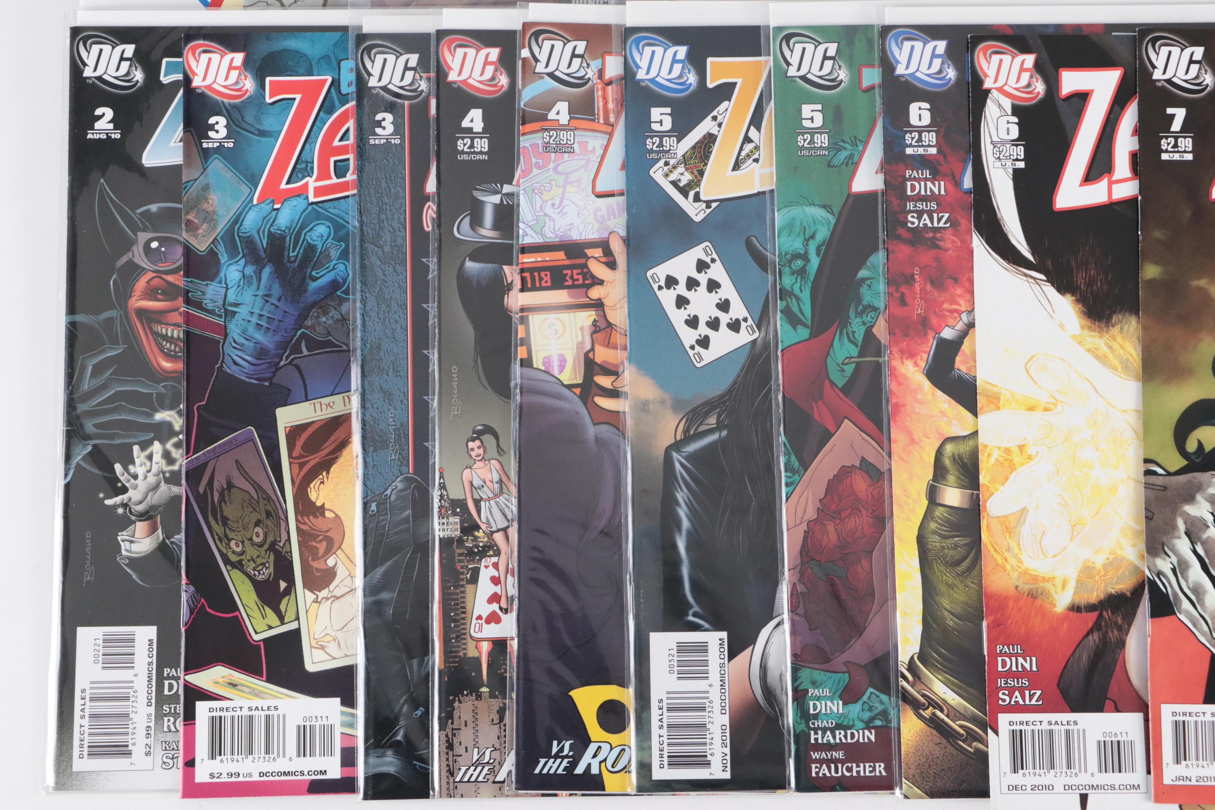 Modern Age DC "Zatanna" and "Power Girl" Complete Run of Comic Books ...