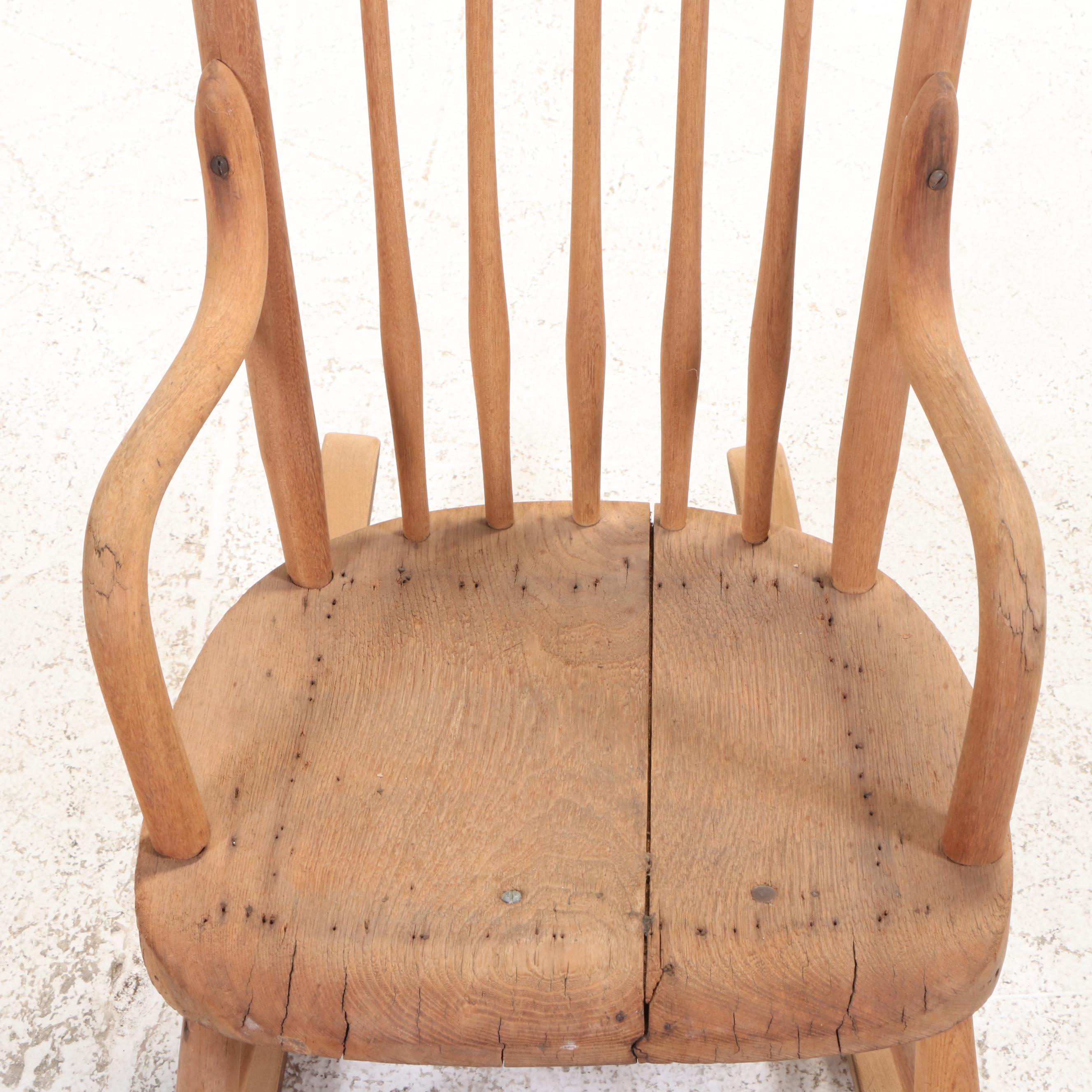 Late Victorian Child's Oak Rocking Chairs, Early to Mid 20th Century | EBTH