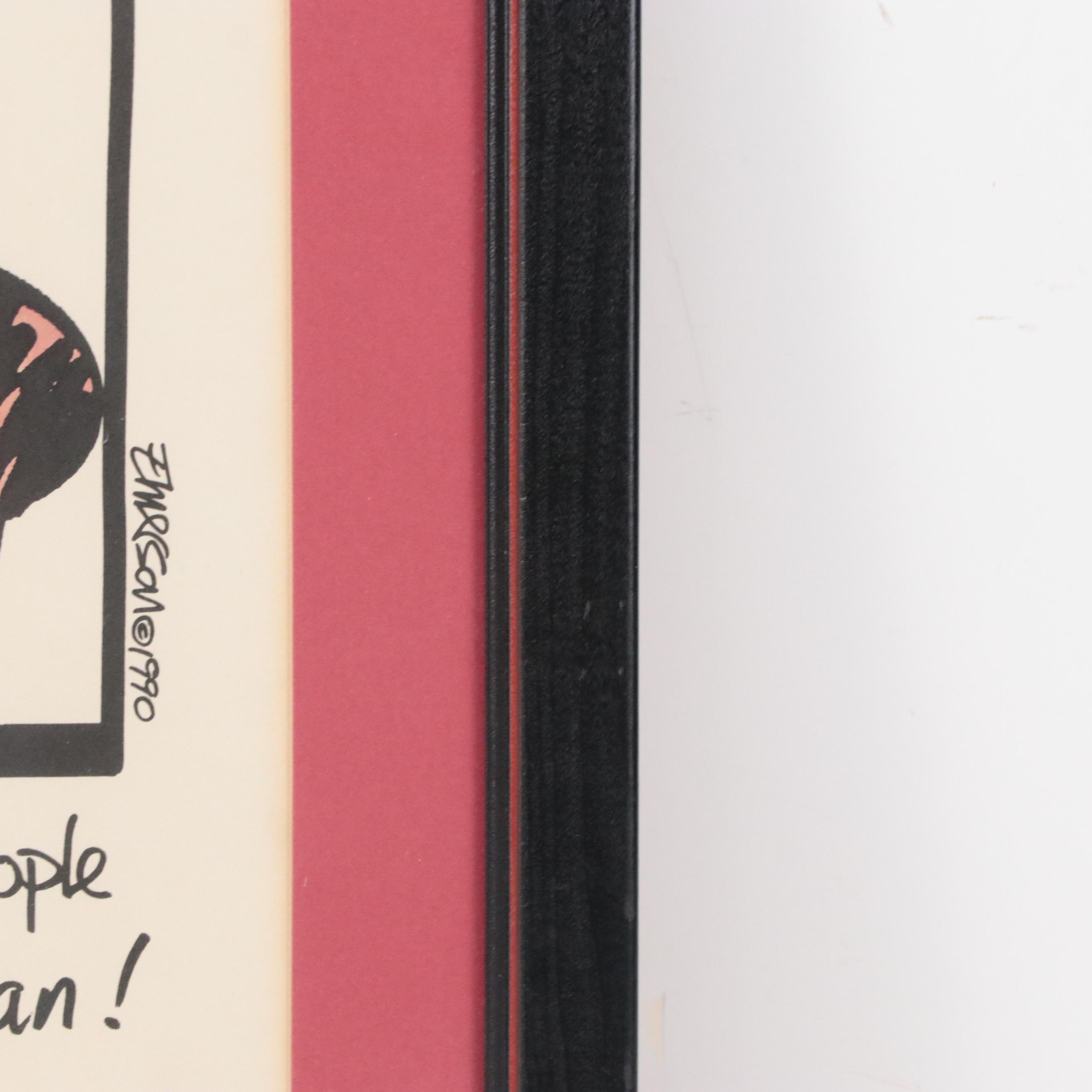 Emerson Quillin Lithograph "Listen Honey - I Just Love Cincinnati ...