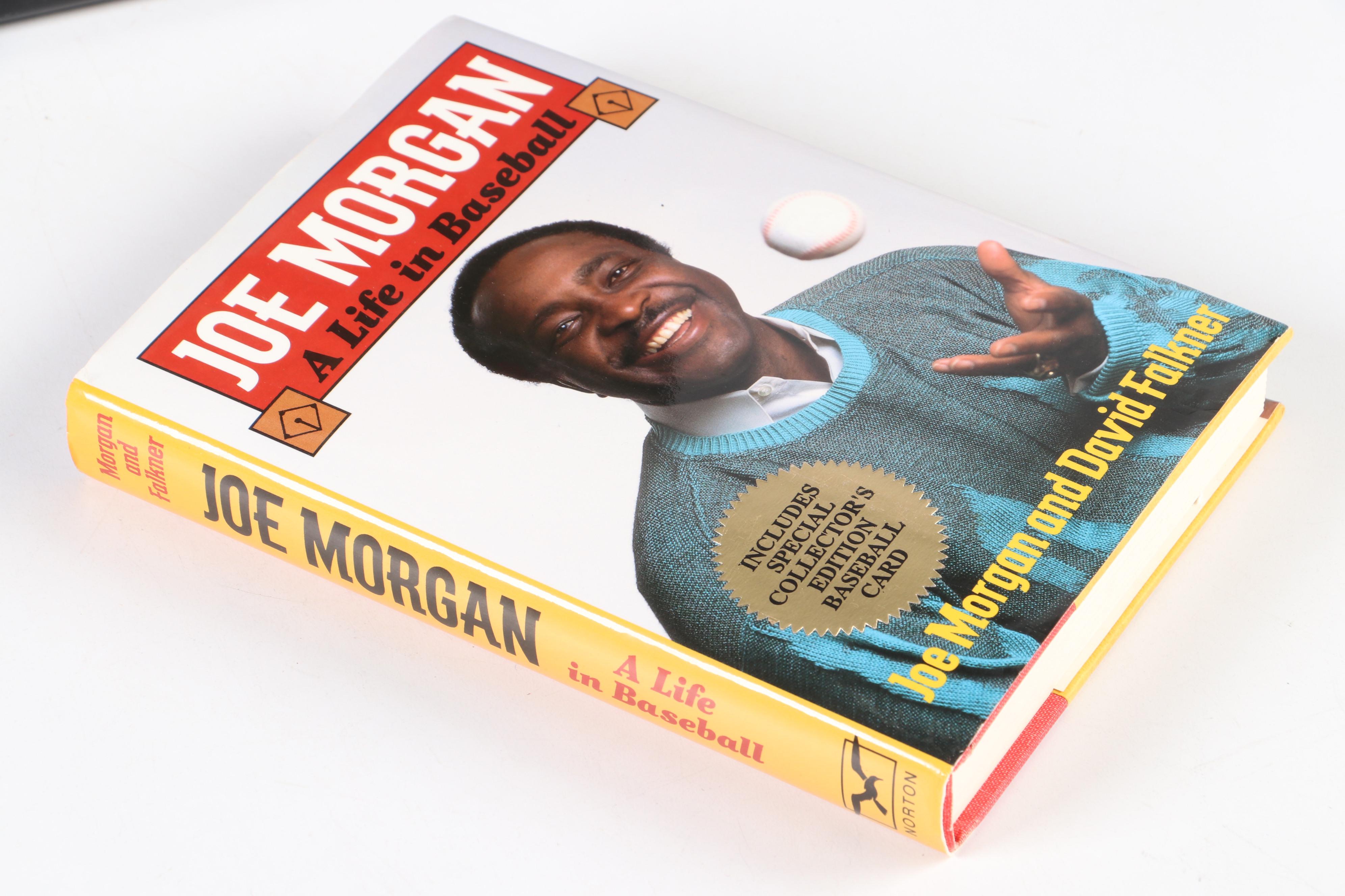 Joe Morgan Signed "Sports Illustrated" with 1965 Topps Rookie Card and ...