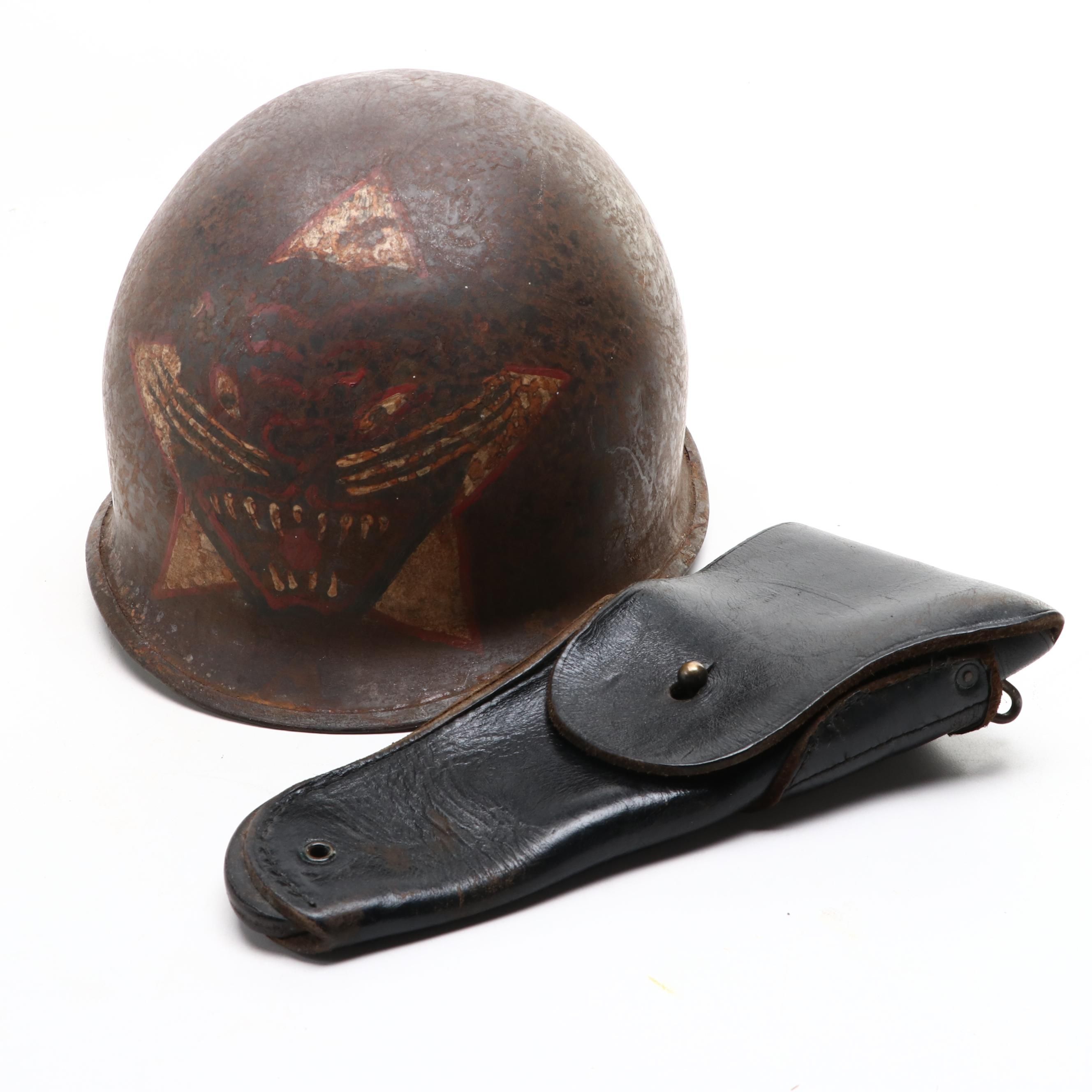 Hand Decorated Vietnam War South Vietnamese Army Ranger Helmet with ...