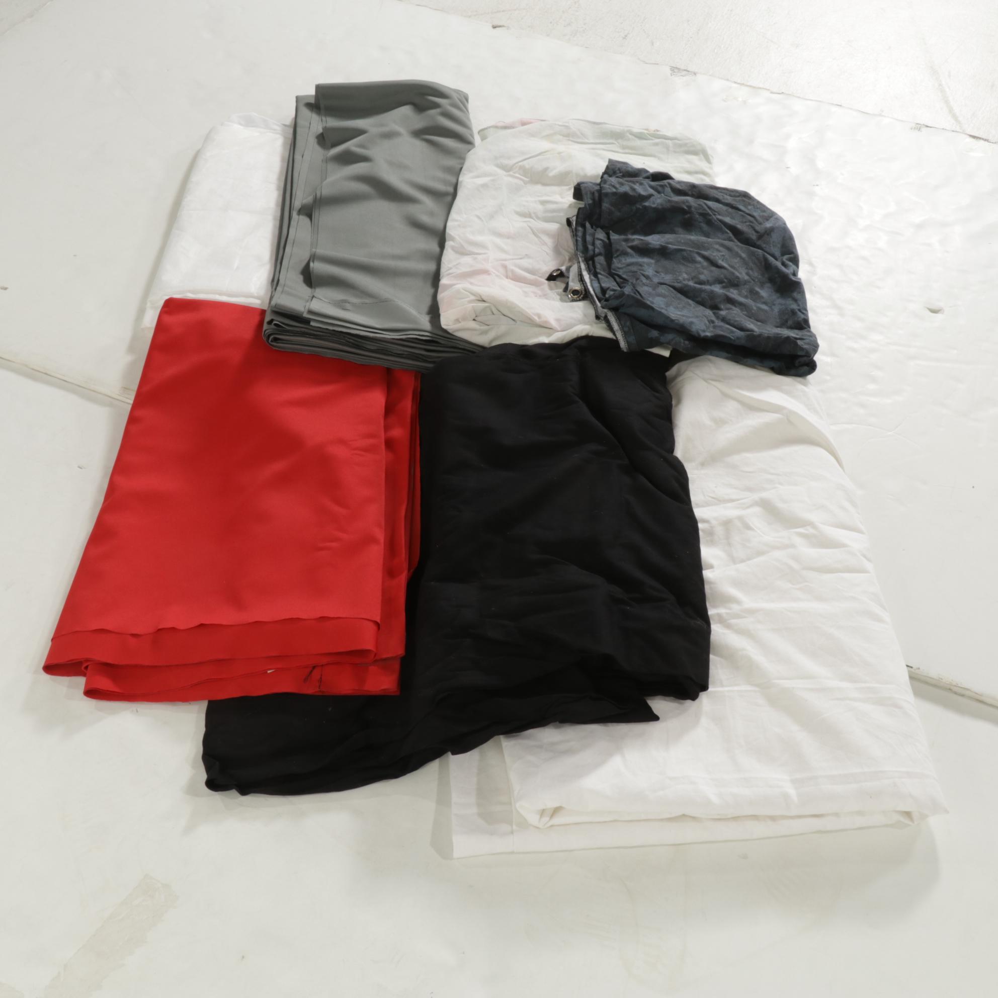 Six Photographic Fabric Backdrops | EBTH