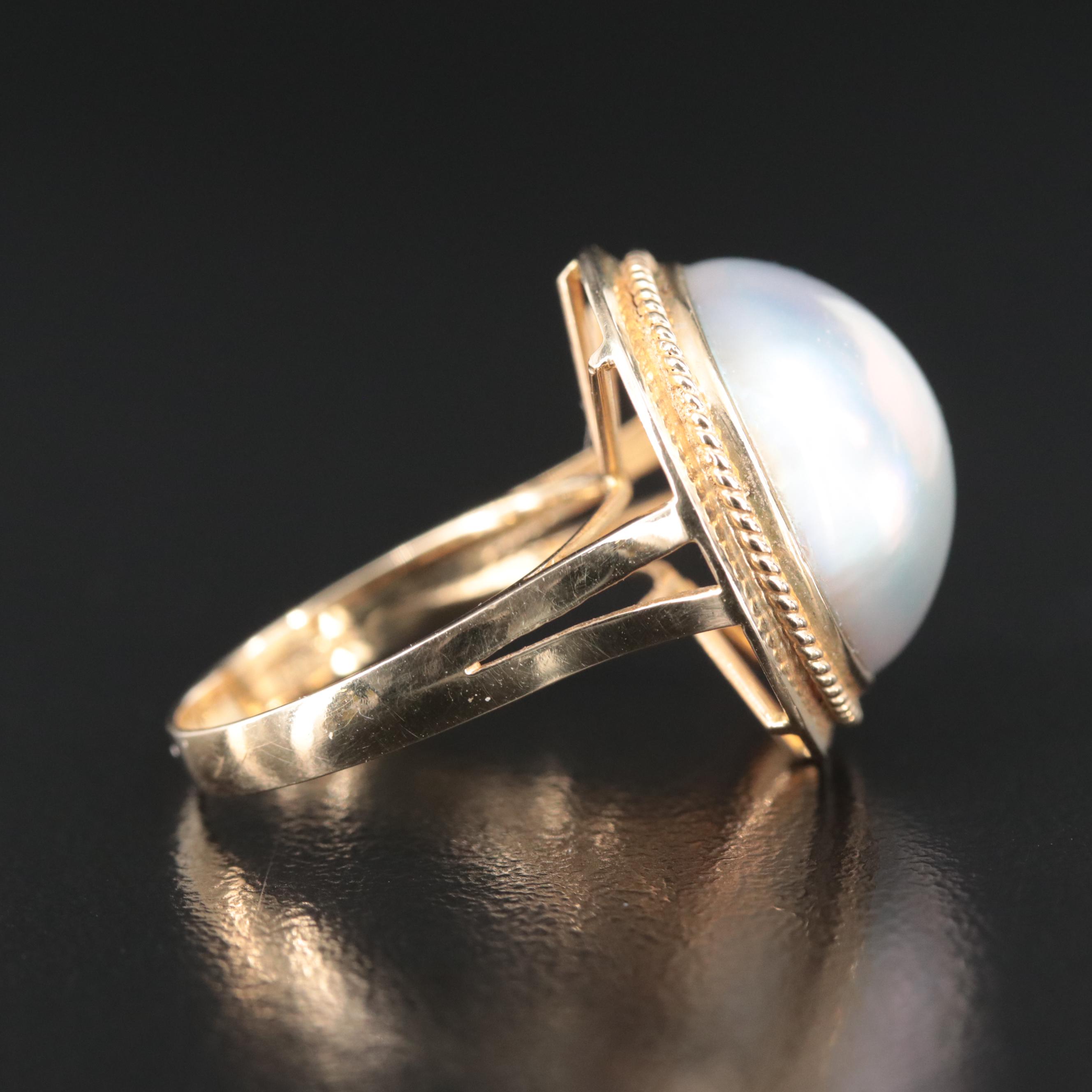 14K Pearl Ring | EBTH