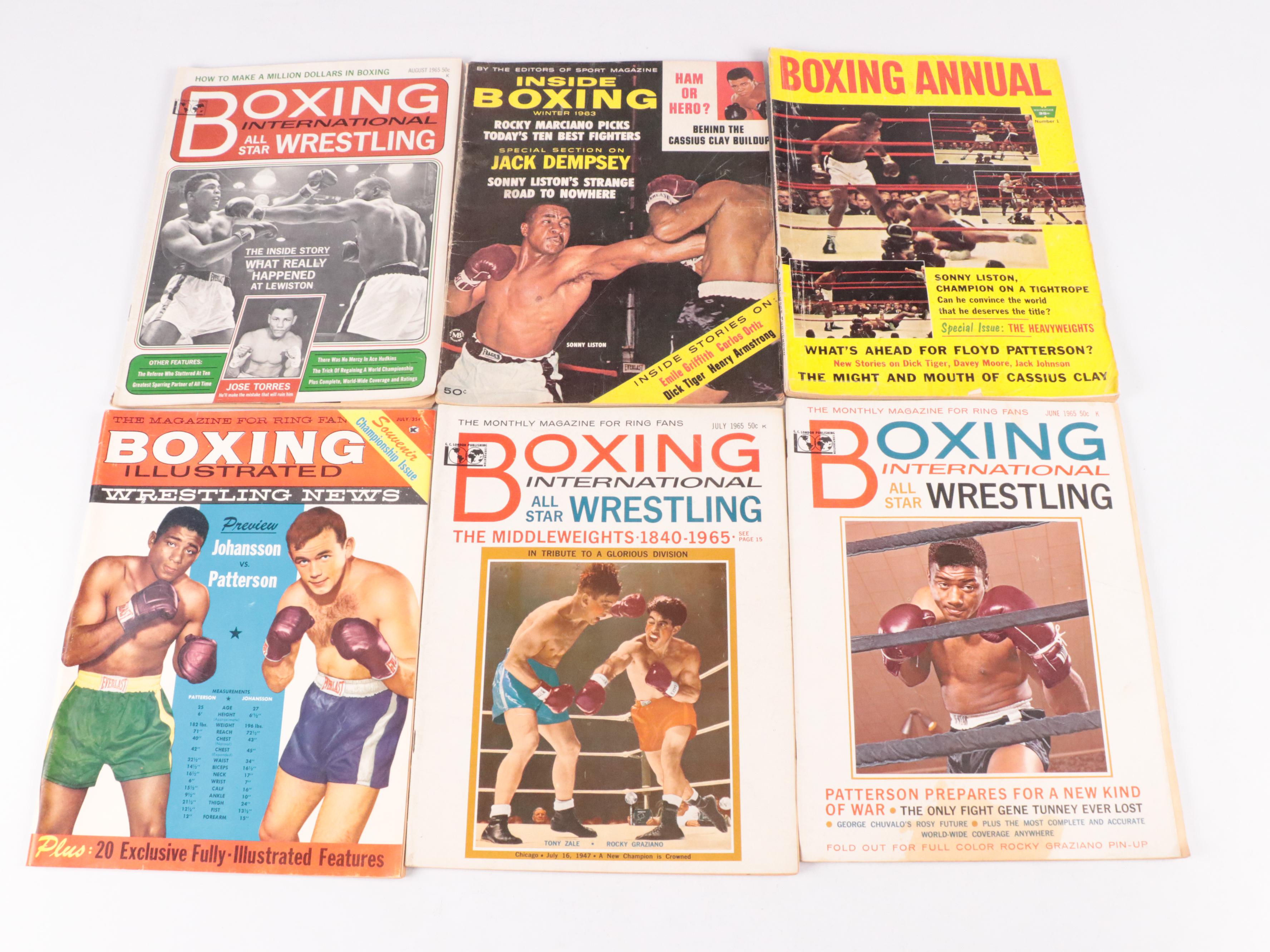"Boxing Illustrated", "Wrestle America", and More Boxing Magazines | EBTH