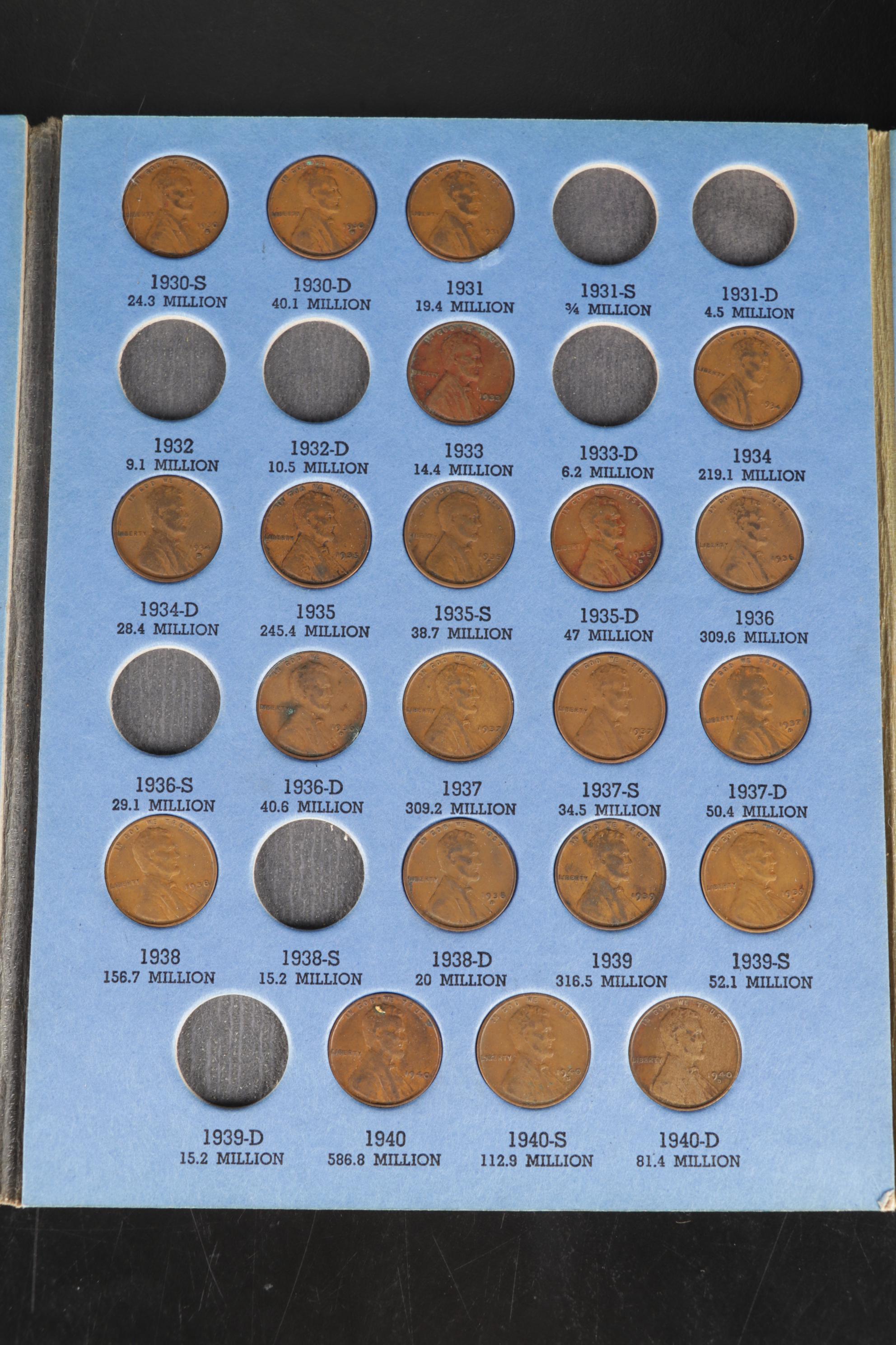 Lincoln Head Cent Collection, 1909-1972 | EBTH