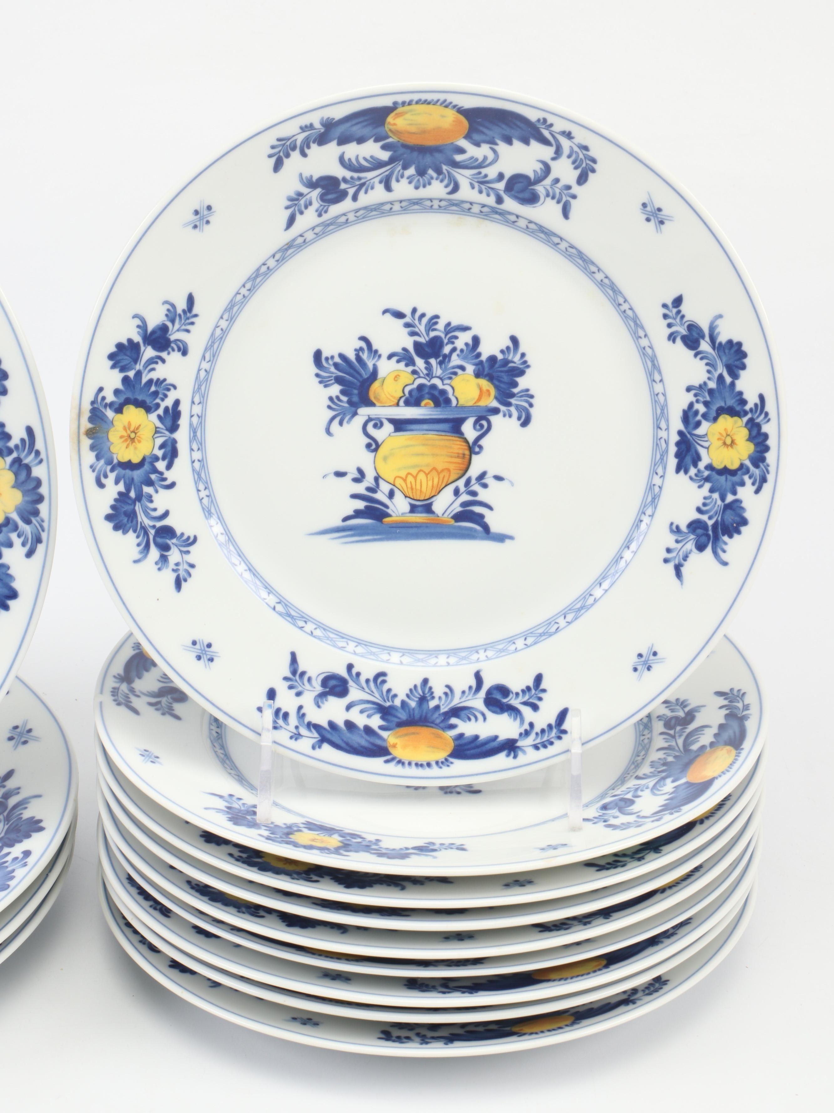 Vista Alegre "Viana" Porcelain Dinnerware, Late 20th/Early 21st Century ...