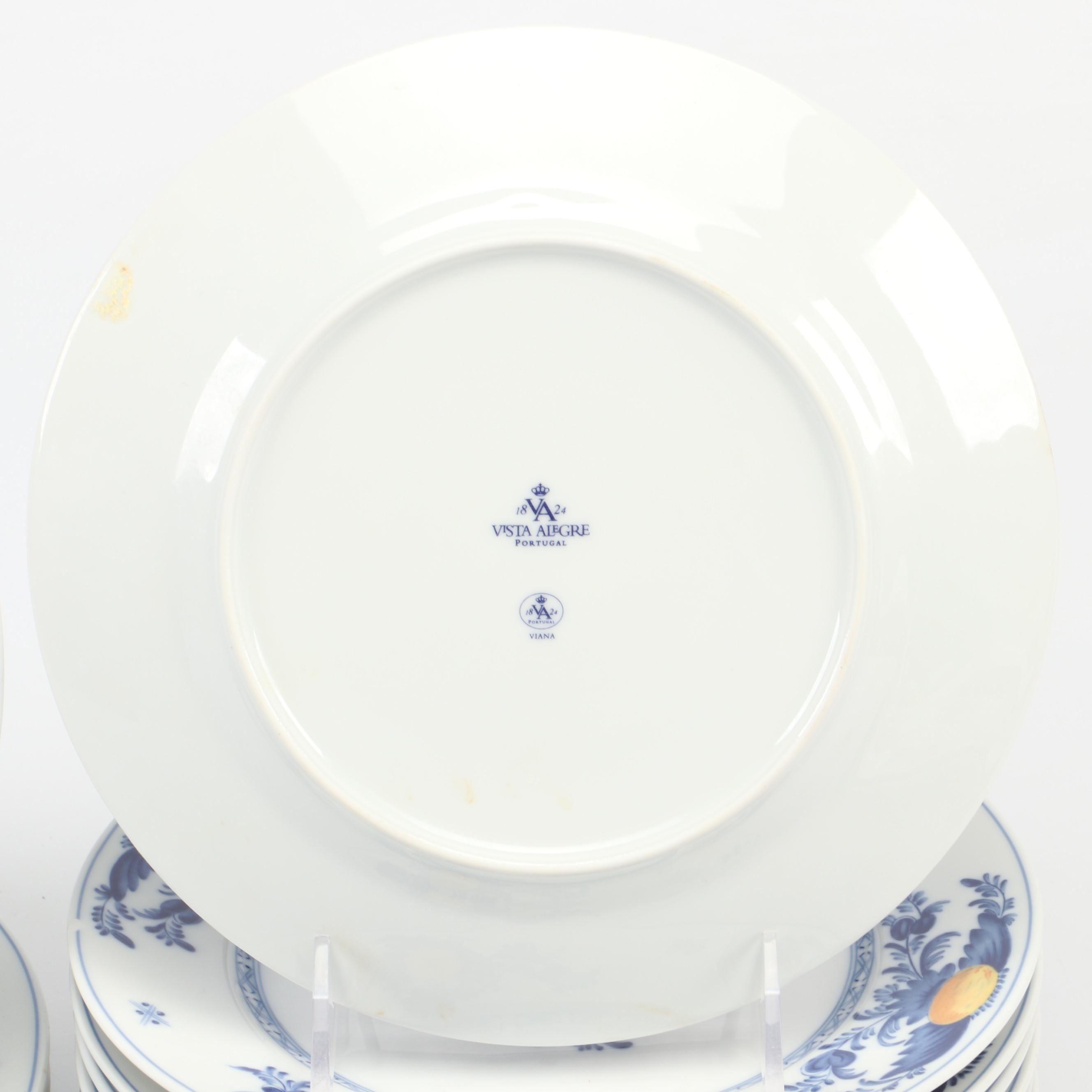 Vista Alegre "Viana" Porcelain Dinnerware, Late 20th/Early 21st Century ...