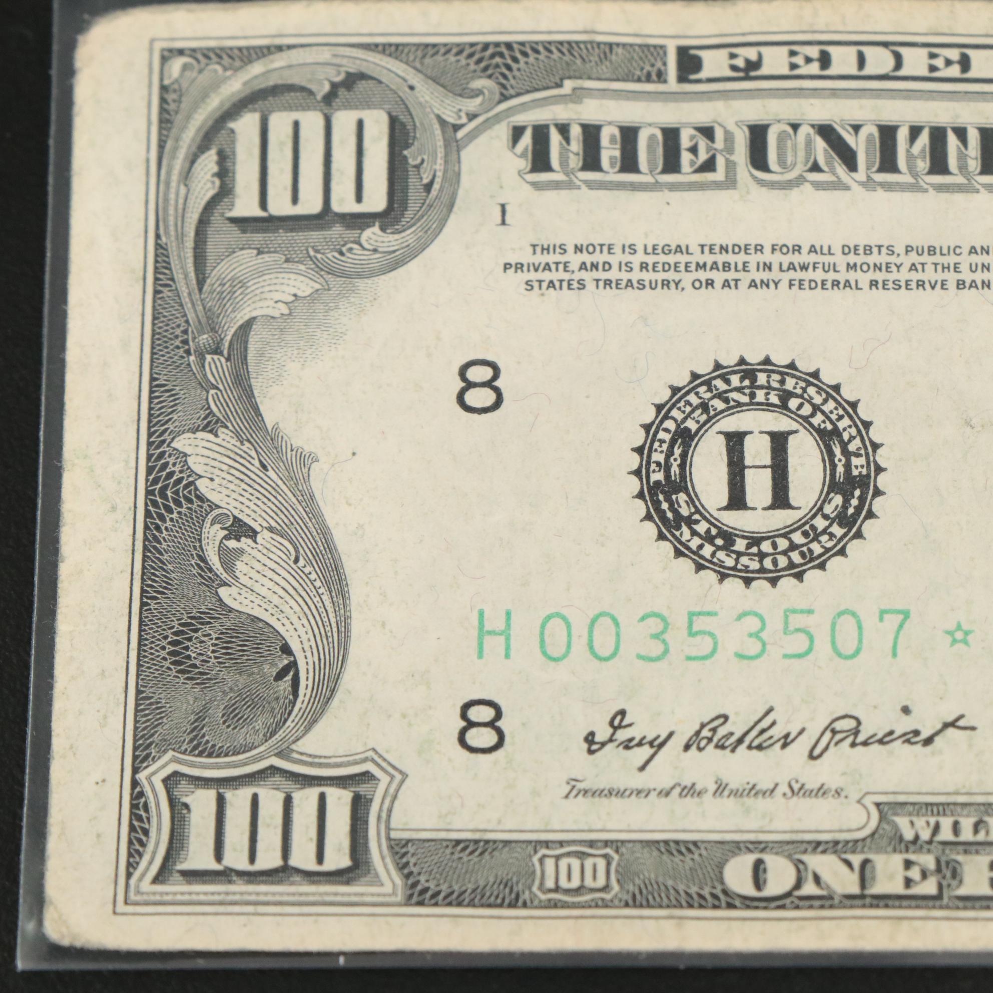 Collection of Three Small Size U.S Currency Notes | EBTH