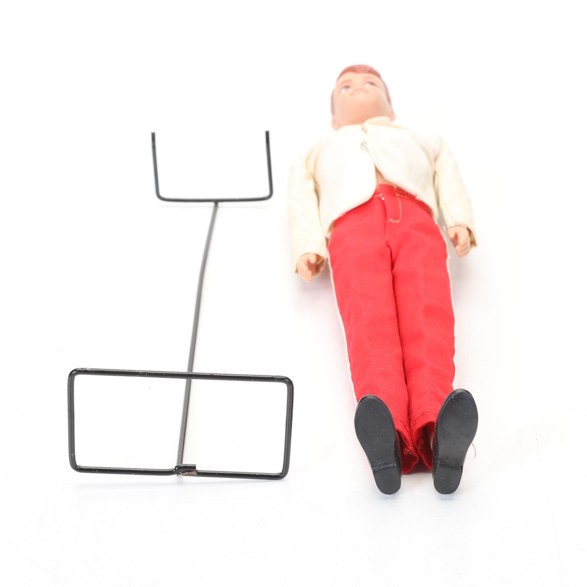 Original Allan Doll In Box With Stand, 1963 | EBTH