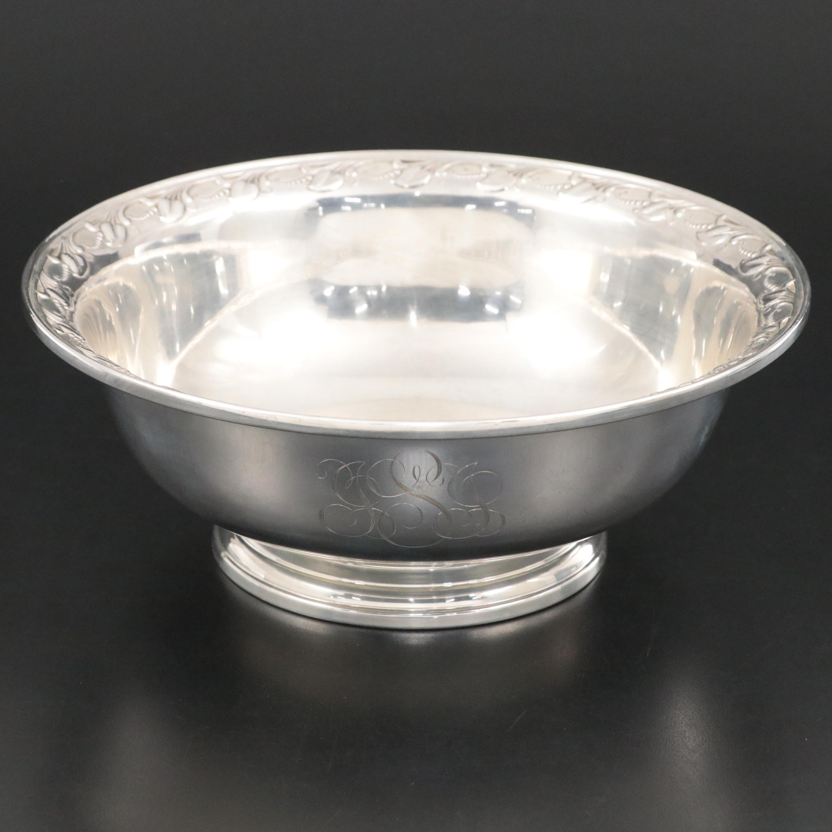 Quaker Silver Co. Sterling Silver Bowl, Mid-20th Century | EBTH