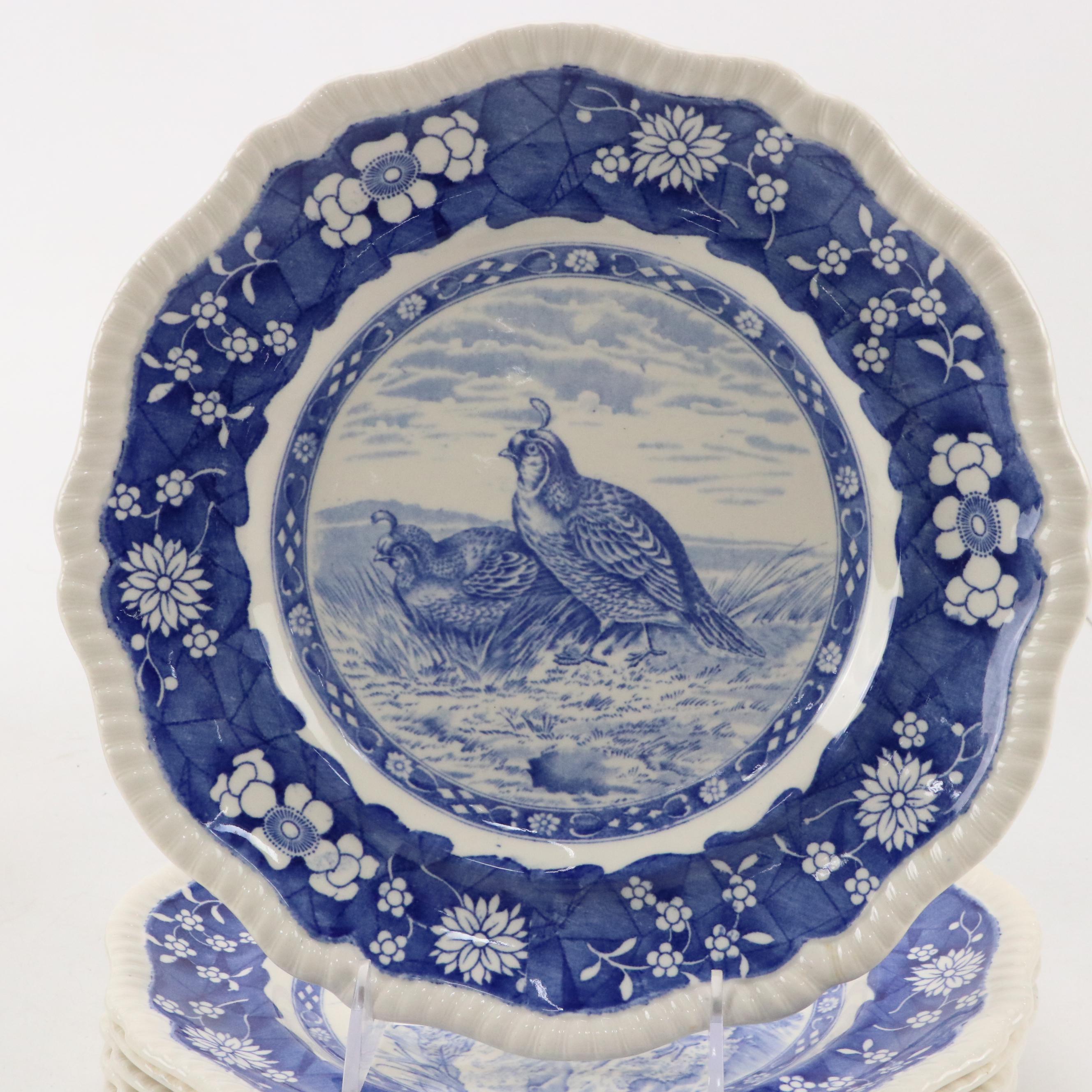 Spode English Bone China Game Bird Plates | EBTH