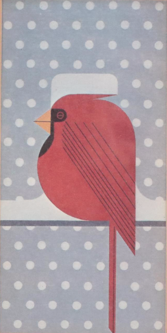 Charley Harper Offset Lithograph "Cool Cardinal" | EBTH