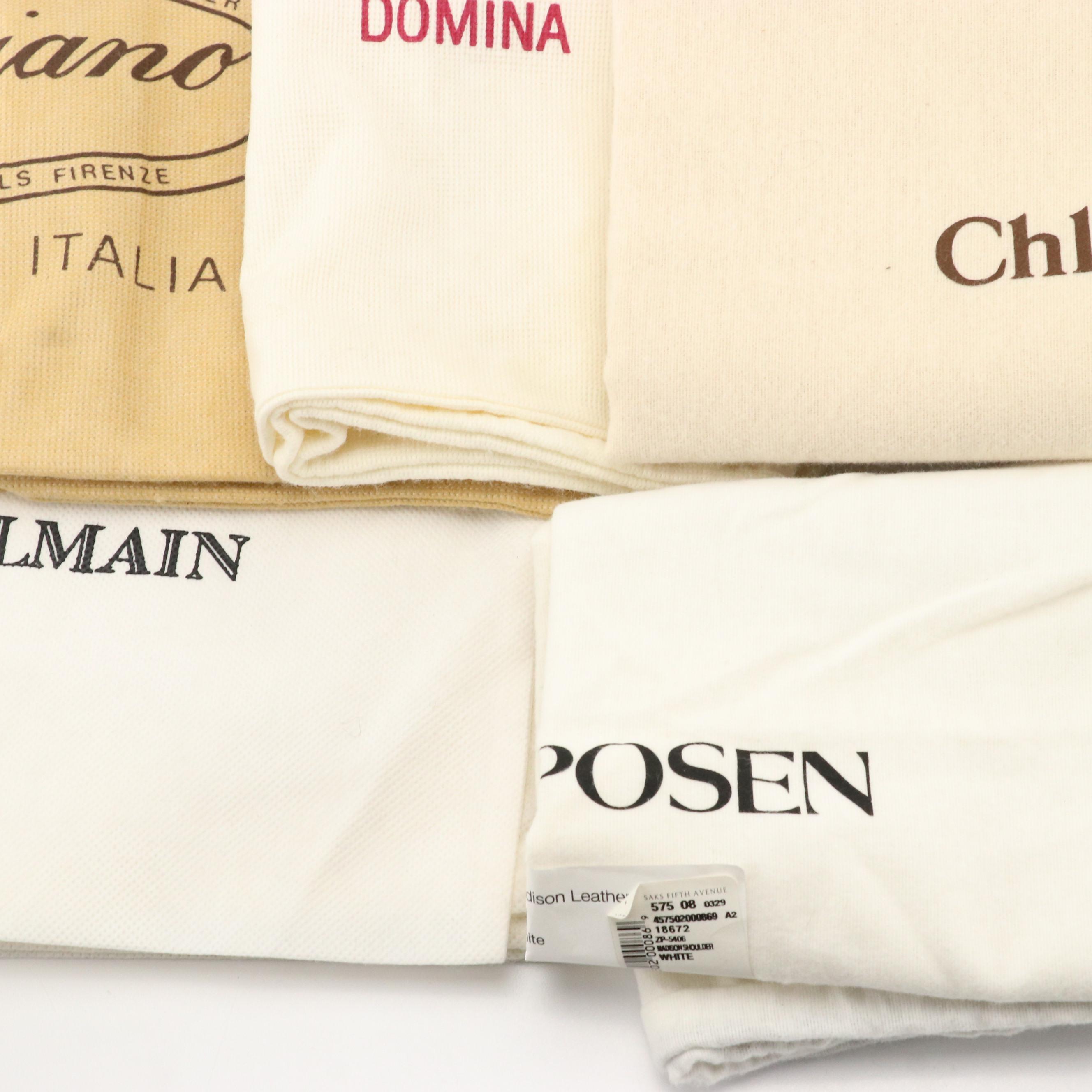 Assorted Designer Dust Bags Featuring Gucci, Fendi, Chloé, and More | EBTH