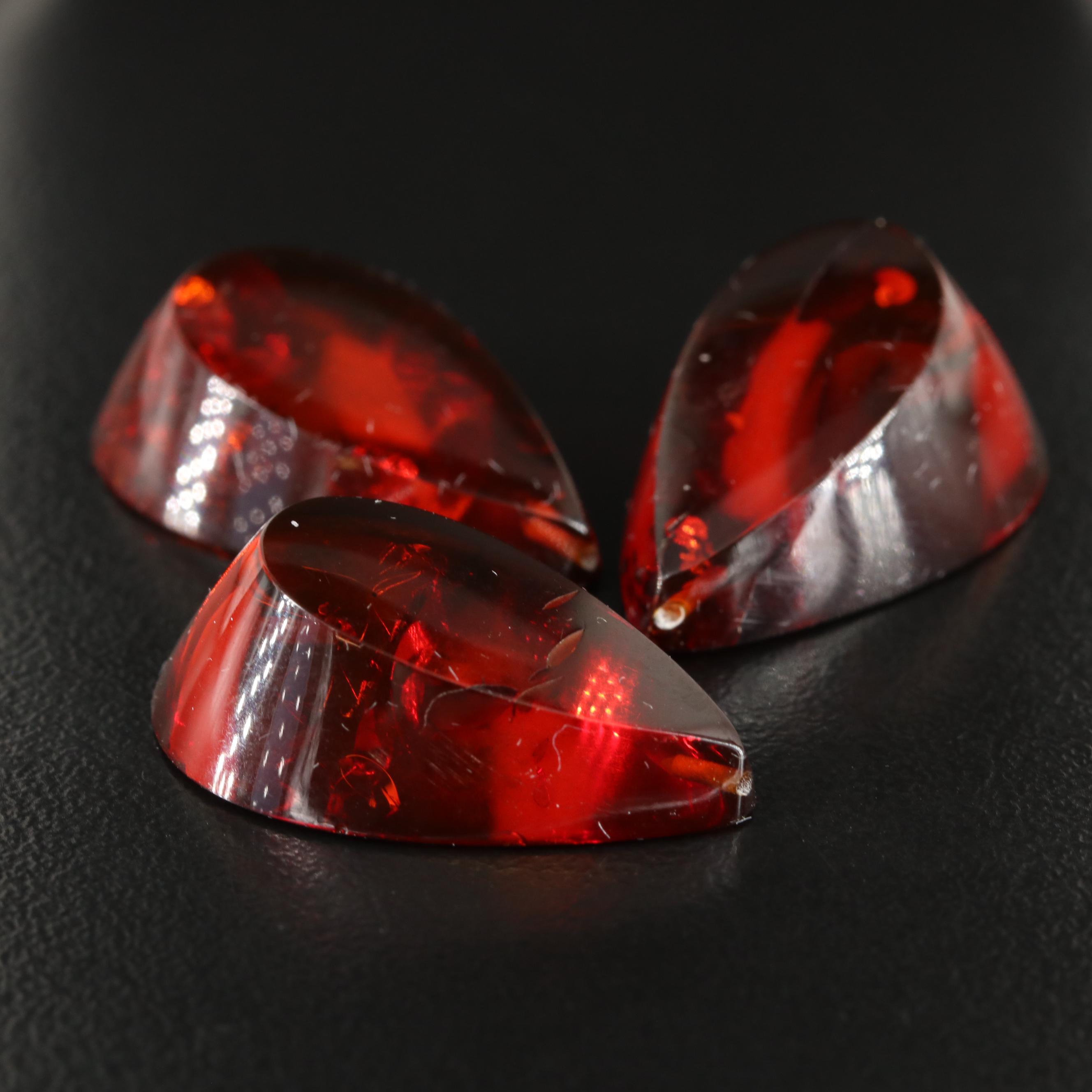 Loose 18.22 CTW Matched Amber Selection | EBTH