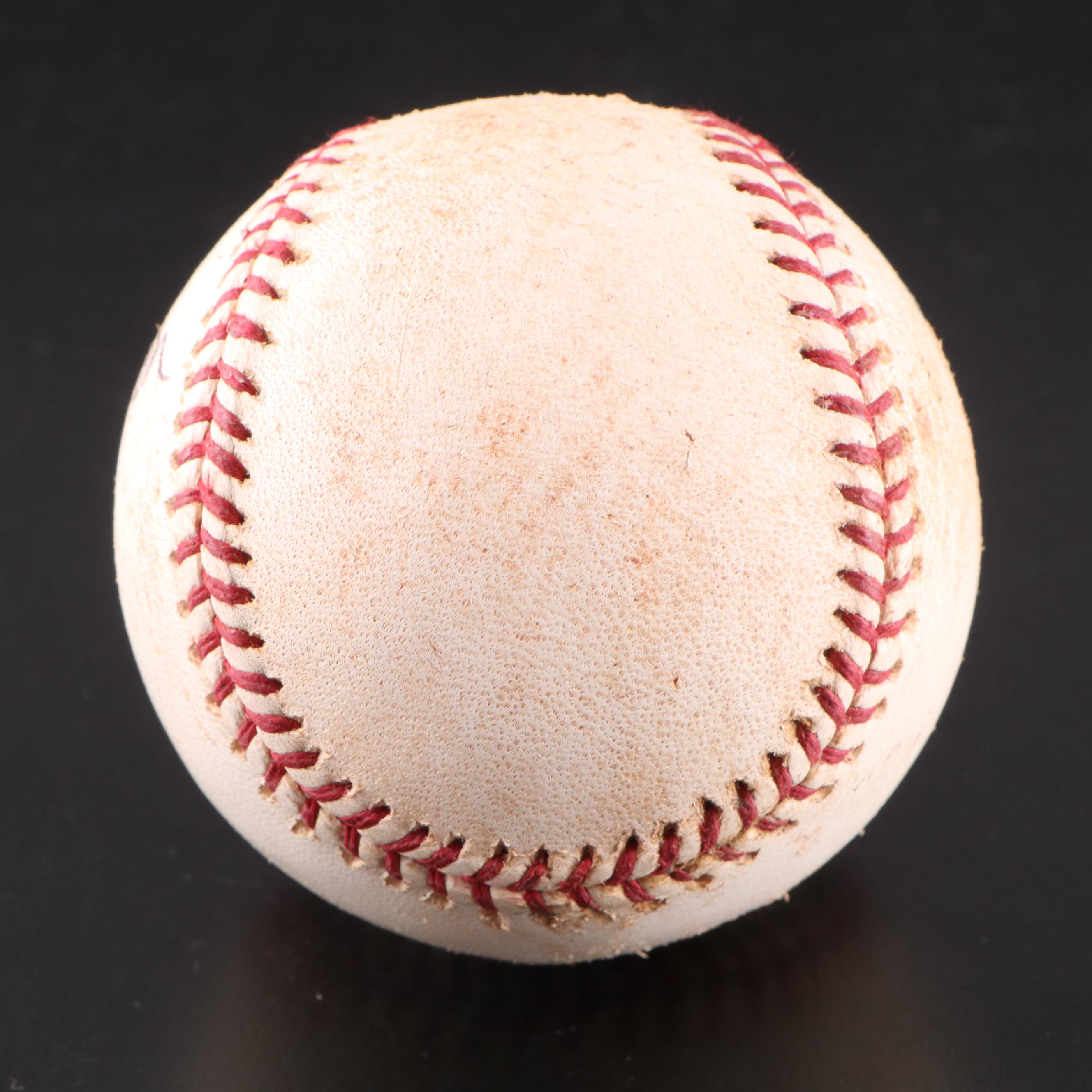 Sidney Ponson and Elrod Hendricks Signed Rawlings Official Major League ...