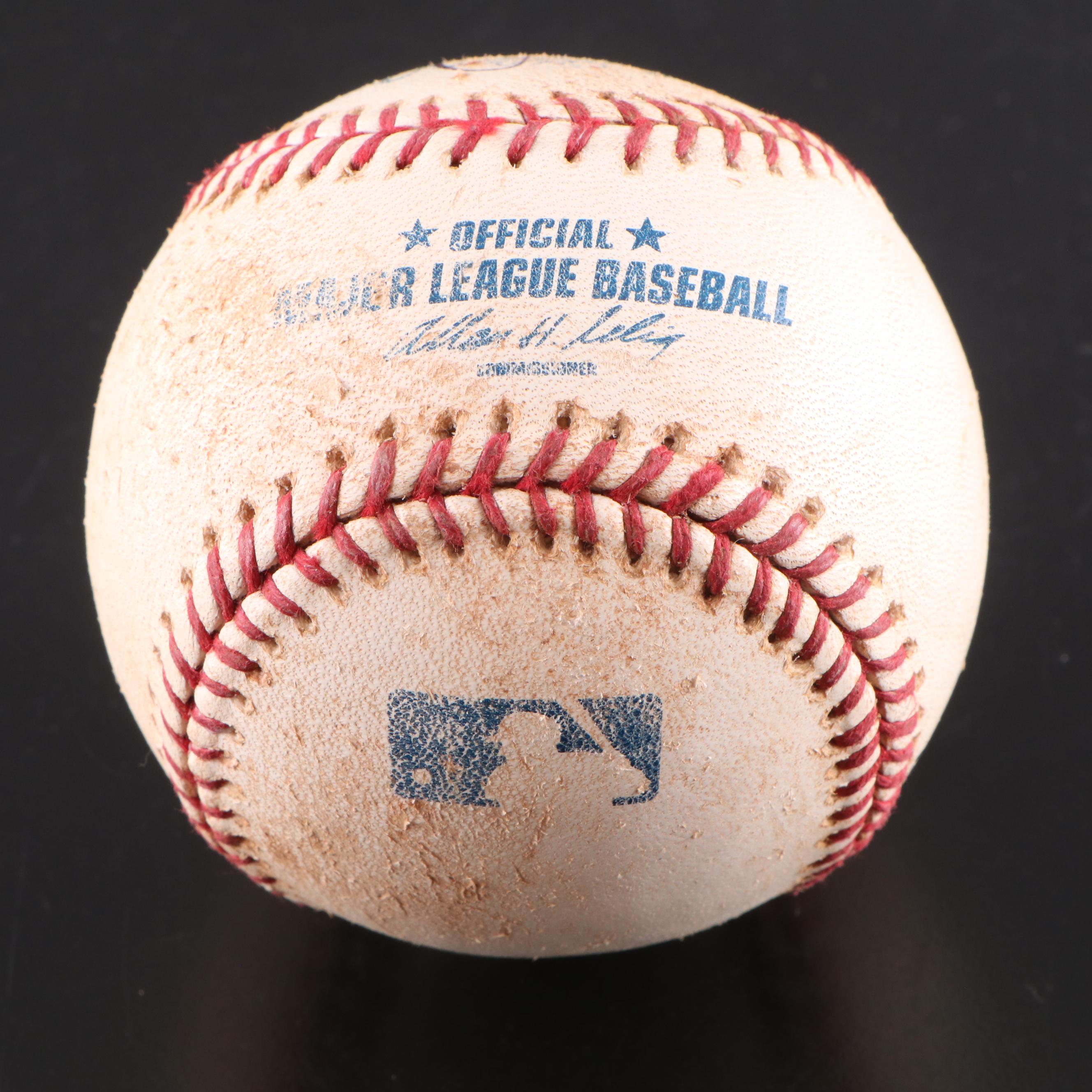 Sidney Ponson and Elrod Hendricks Signed Rawlings Official Major League ...