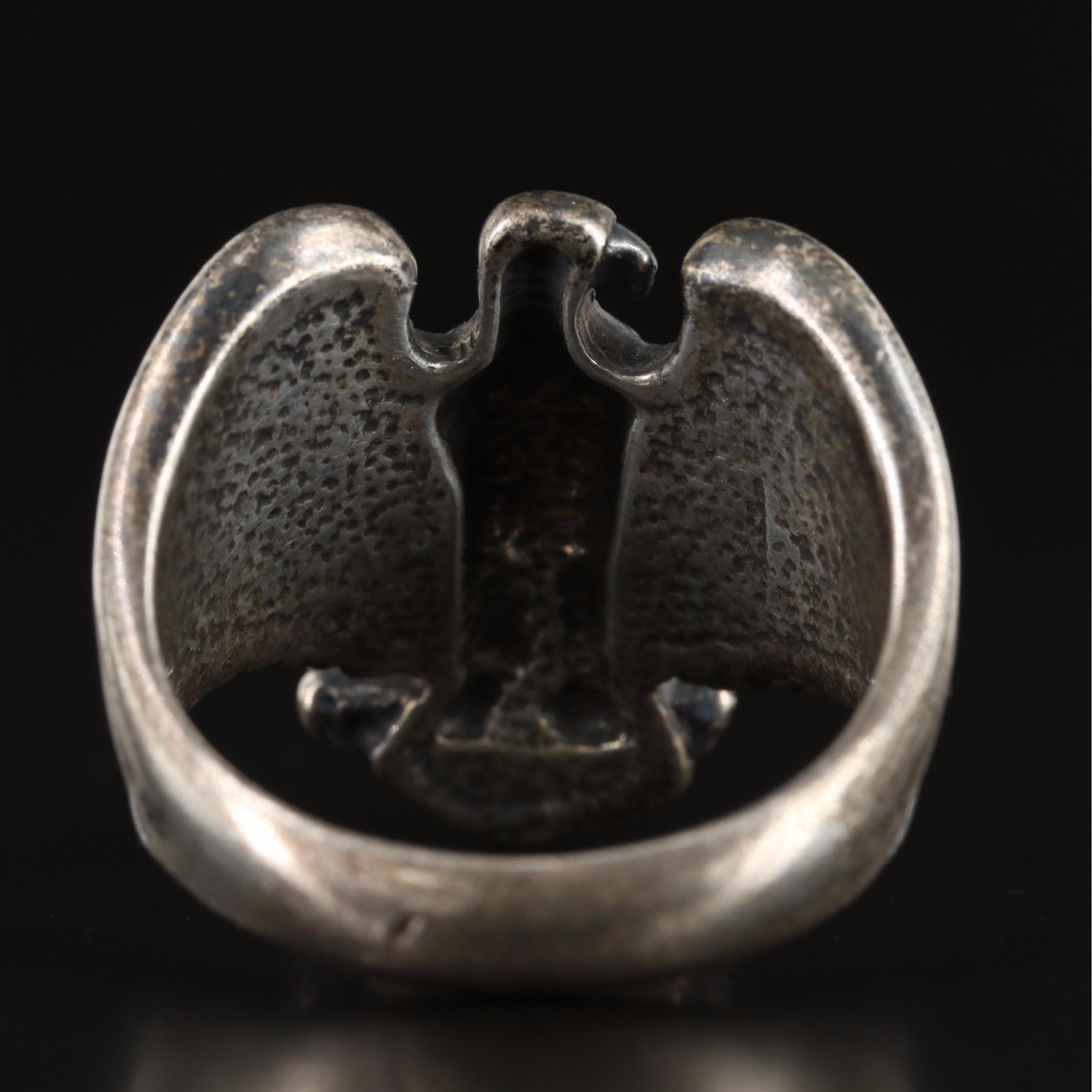Sterling Eagle Ring | EBTH