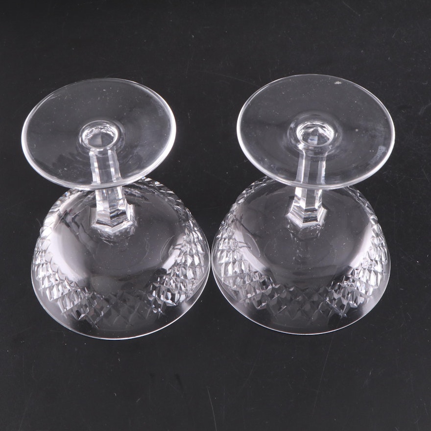 Waterford Crystal Alana Spirit Decanter Champagne Coupes And Brandy