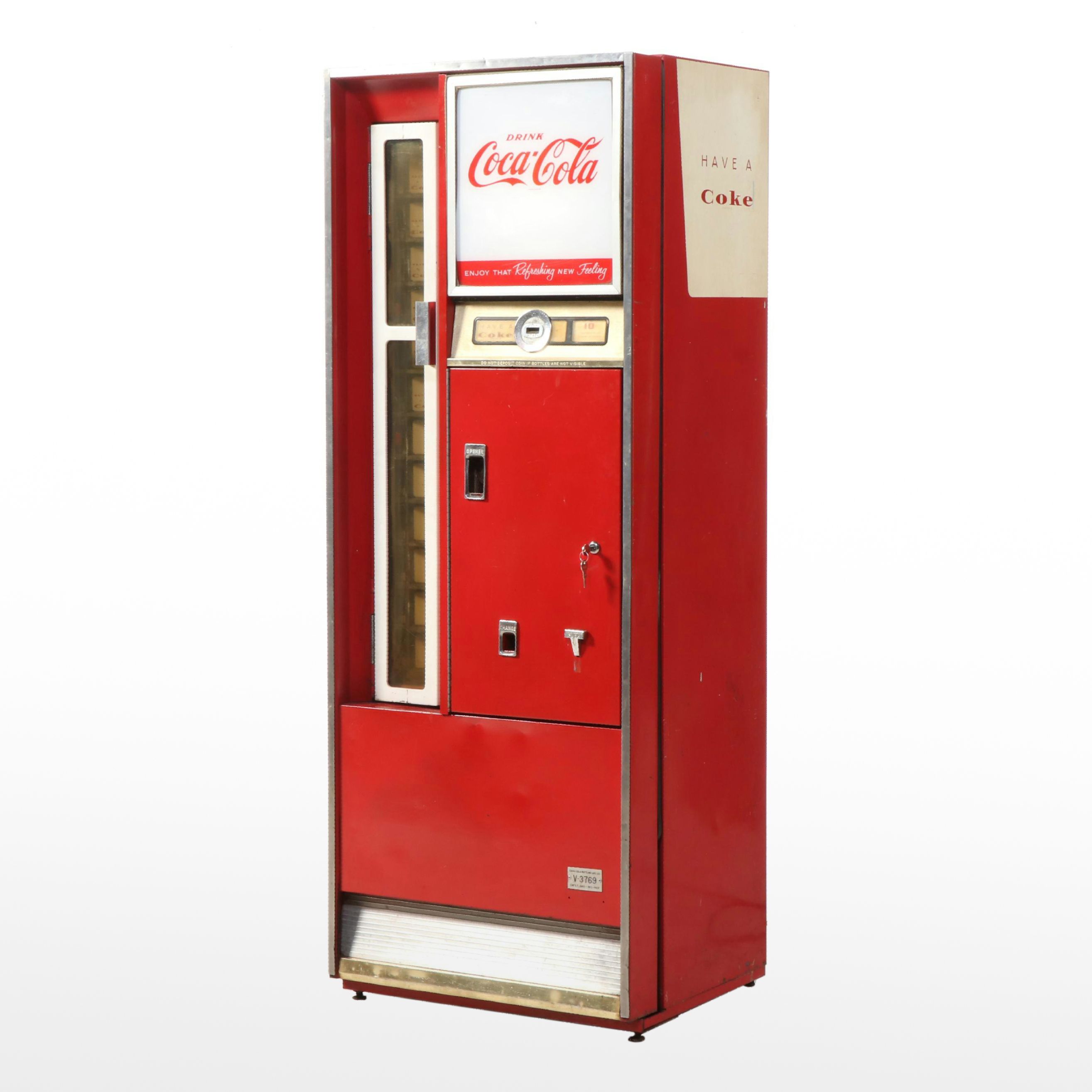 Cavalier Coca-Cola CS-96D Vending Machine, 1950s–1960s | EBTH