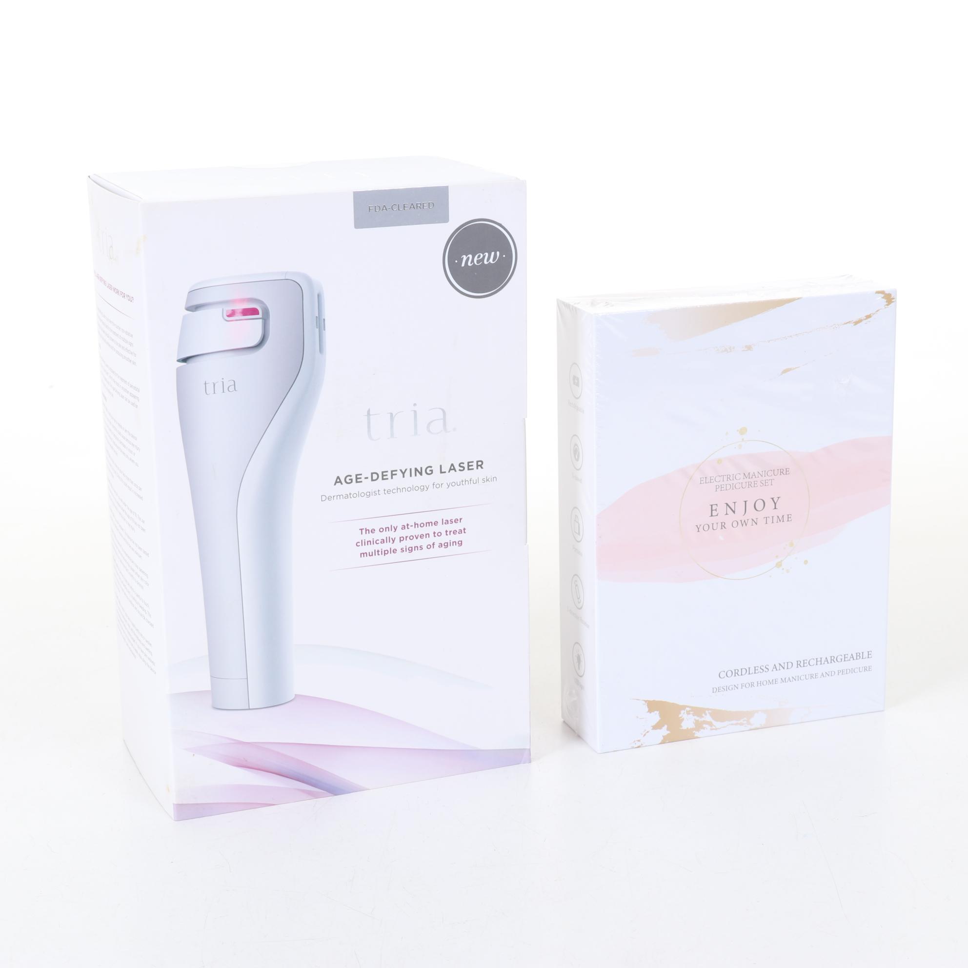 Tria Age-Defying Laser and Home Manicure Set Featured In Home Beauty ...
