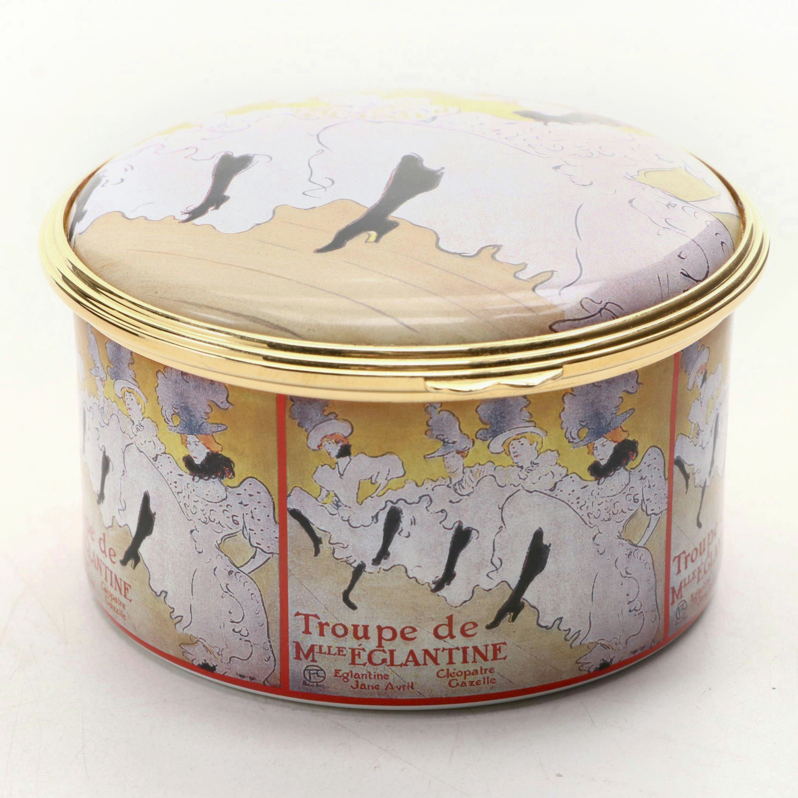 Halcyon Days Limited Edition "Troupe de Mlle Églantine" Music Box ...