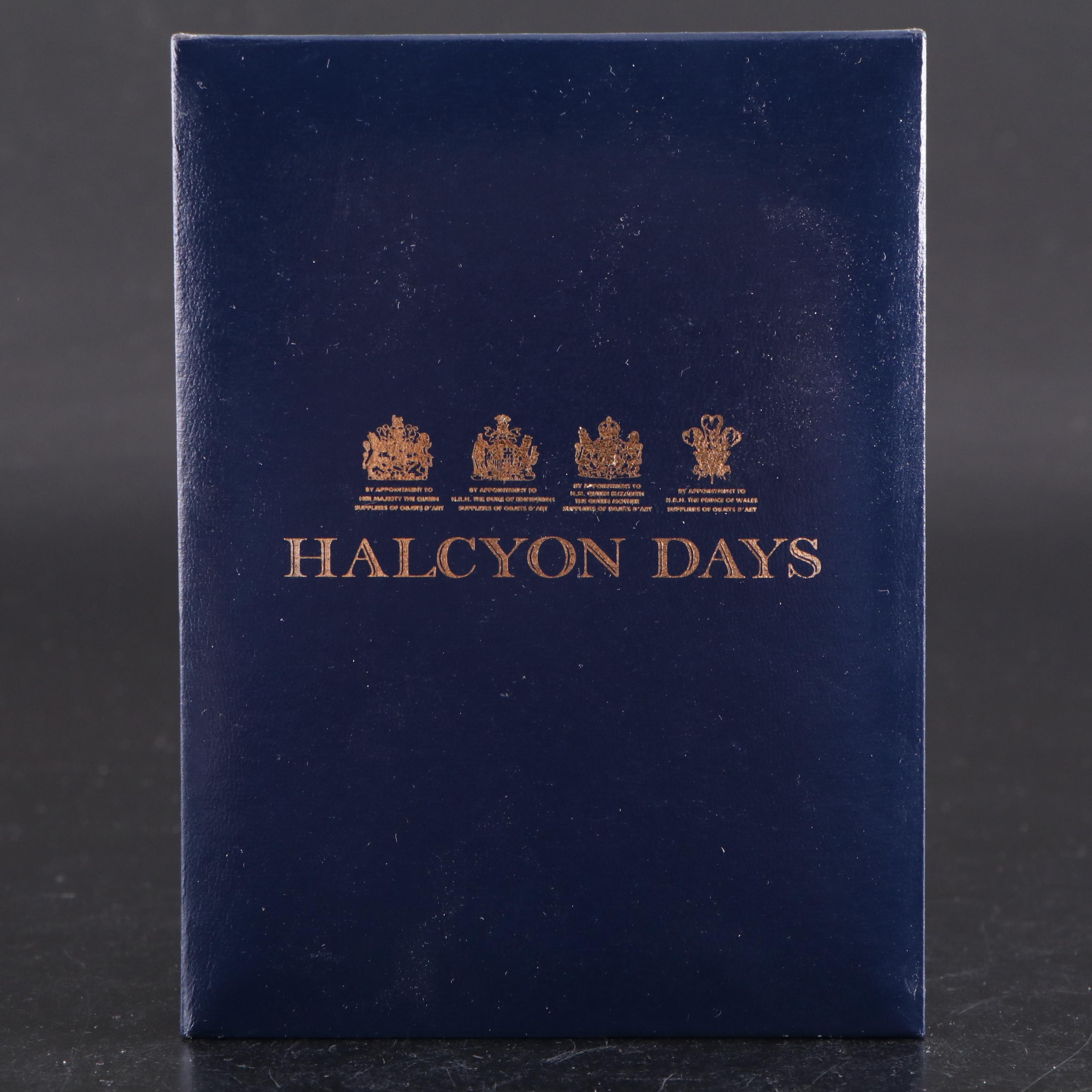 Halcyon Days Hand-Decorated Enameled Porcelain Watering Can Figure | EBTH