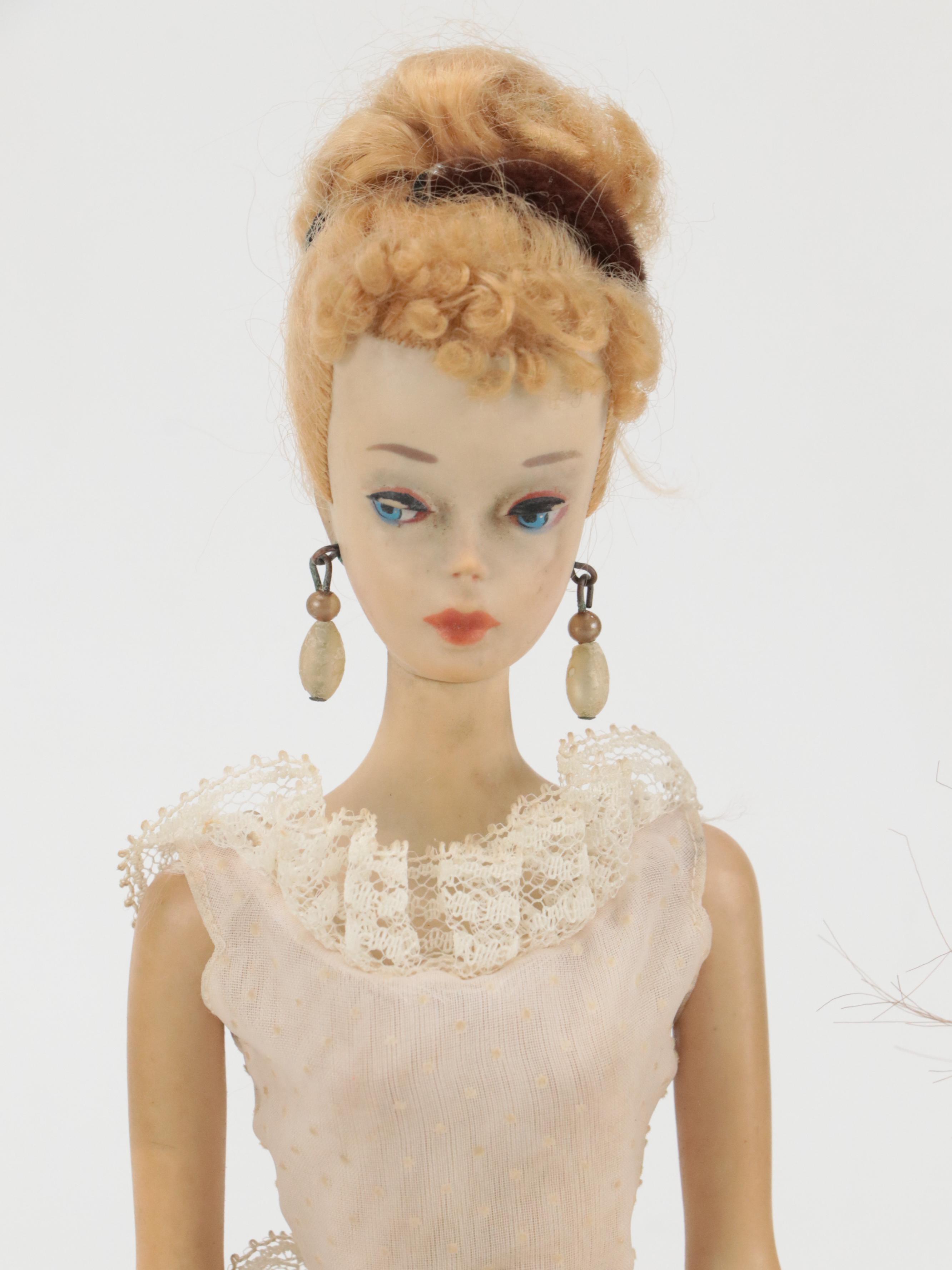 Mattel Ponytail Barbie #3 with Ken, Skipper and Original Barbie ...