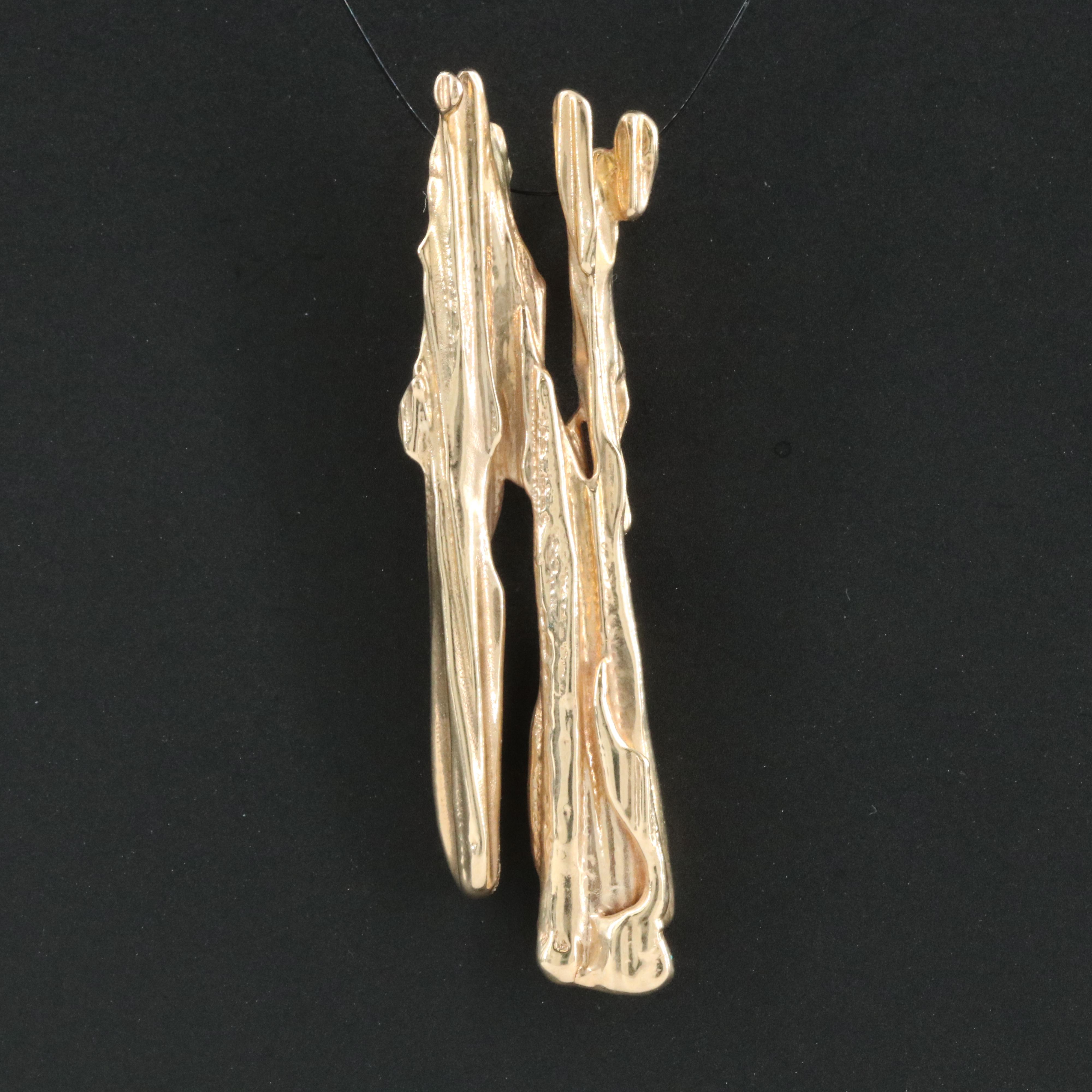 14K Freeform Pendant | Everything But The House