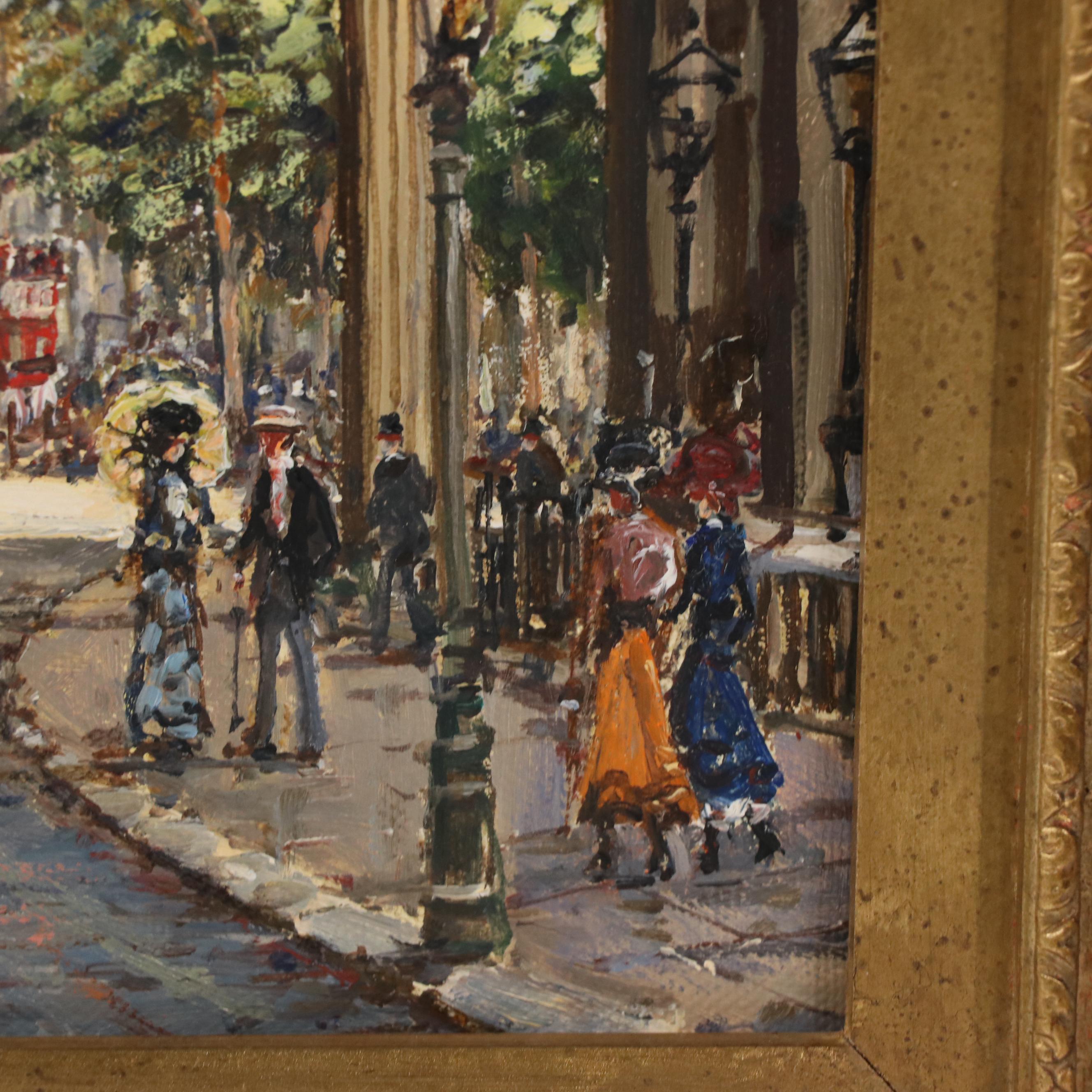 John Sutton Oil Painting "The National Gallery & St. Martin's-in-the ...