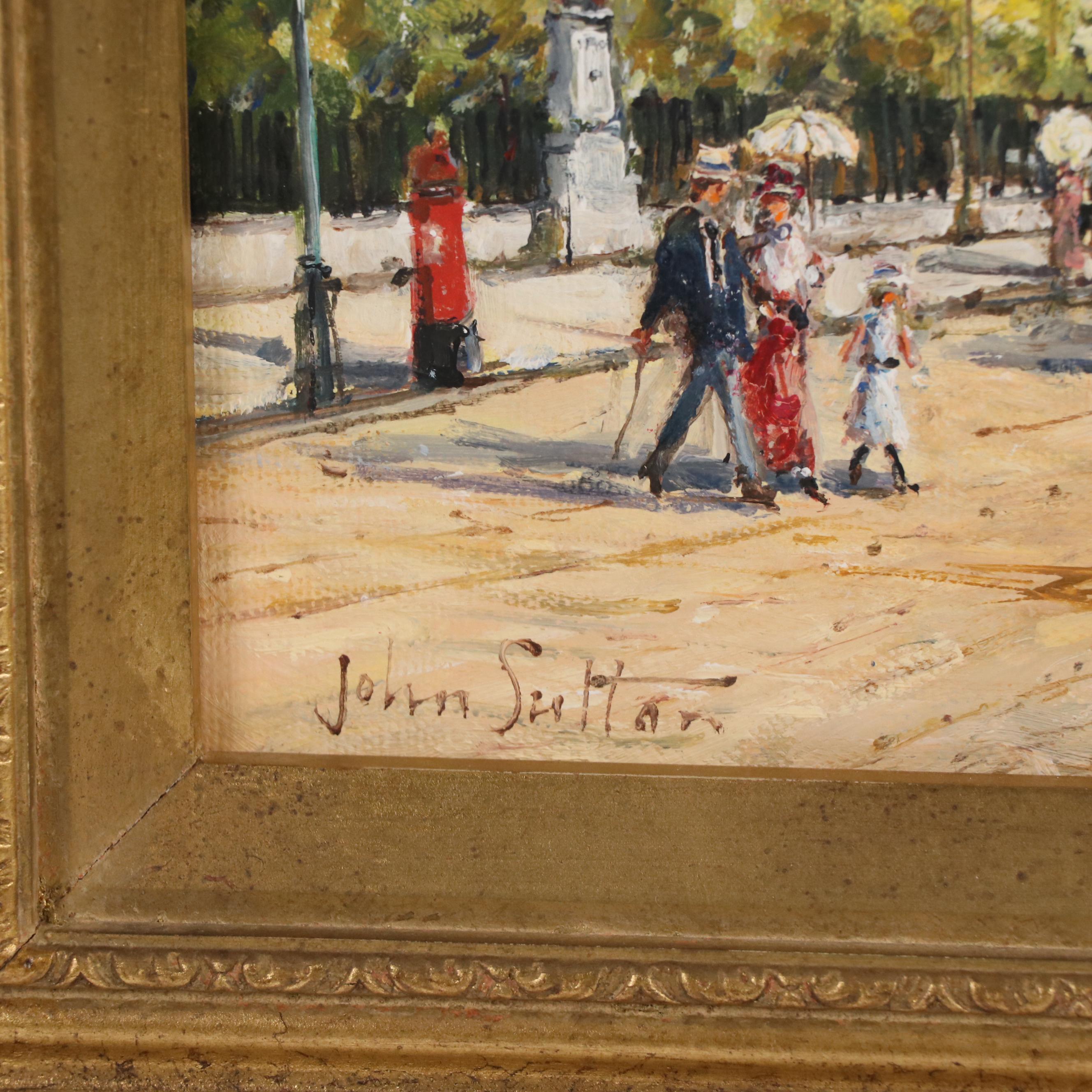 John Sutton Oil Painting "The National Gallery & St. Martin's-in-the ...