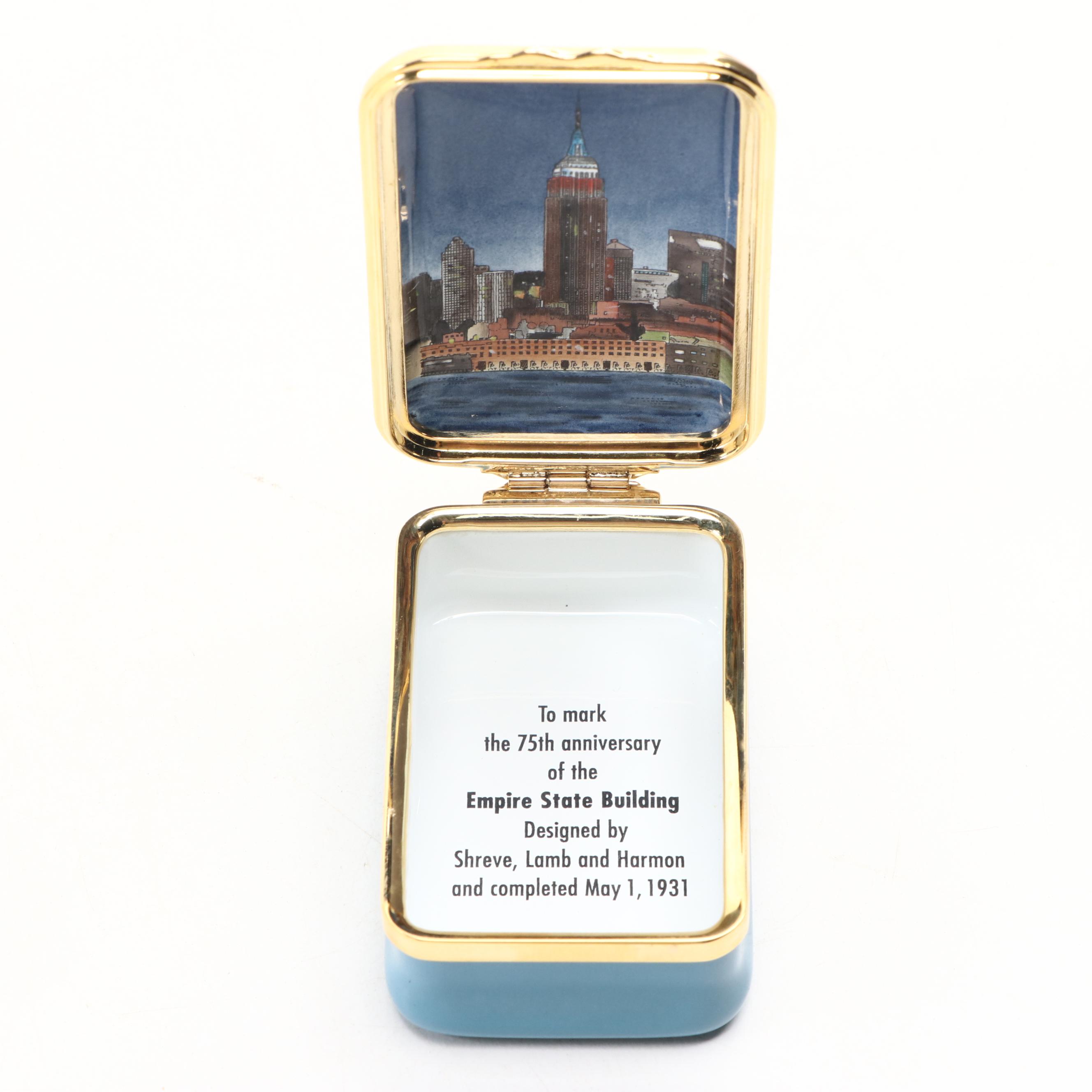 Halcyon Days Limited Edition "Empire State Building" and More Enameled ...