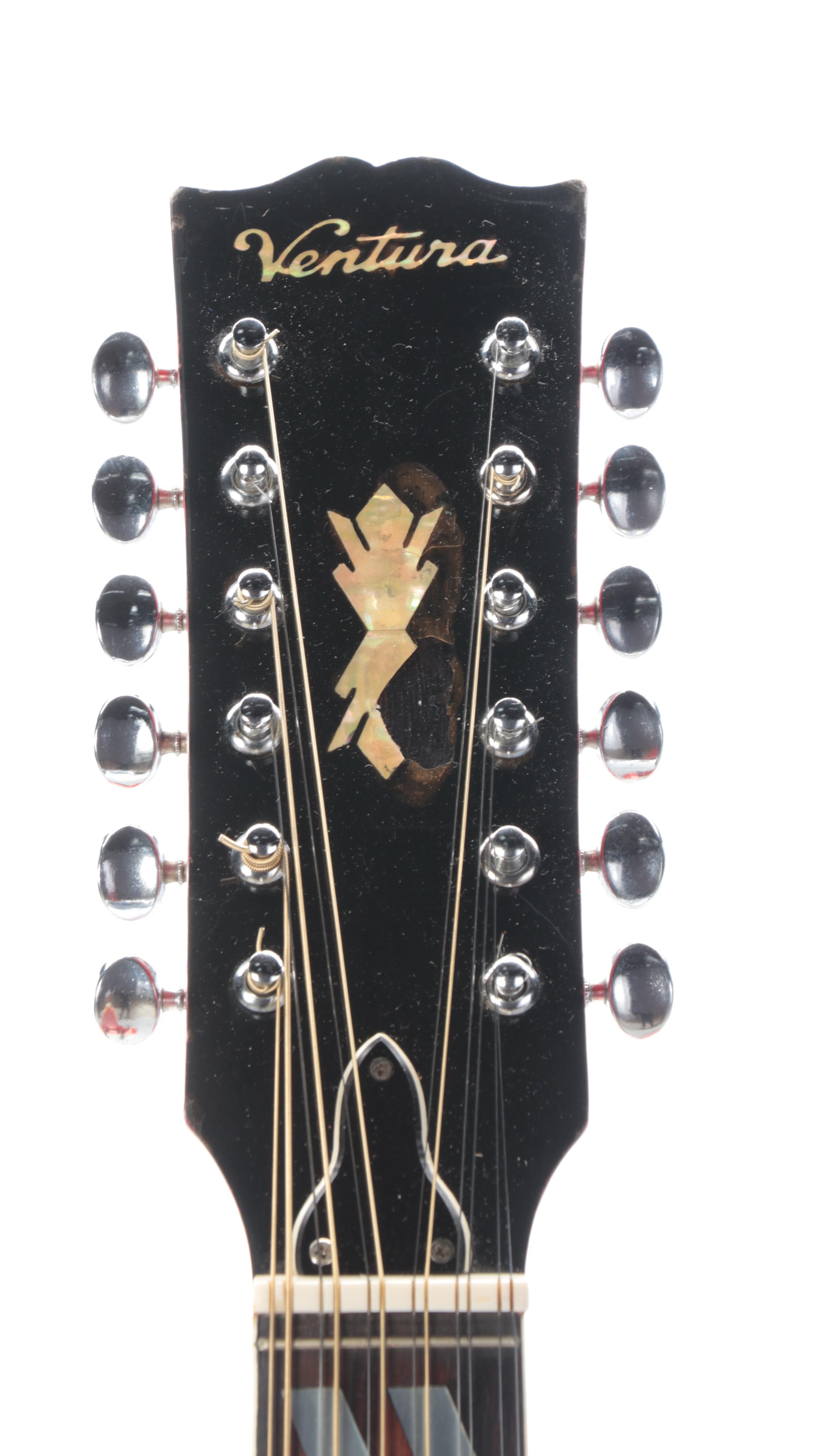 Ventura Bruno V24 12 String Acoustic-Electric Right-Handed Guitar | EBTH