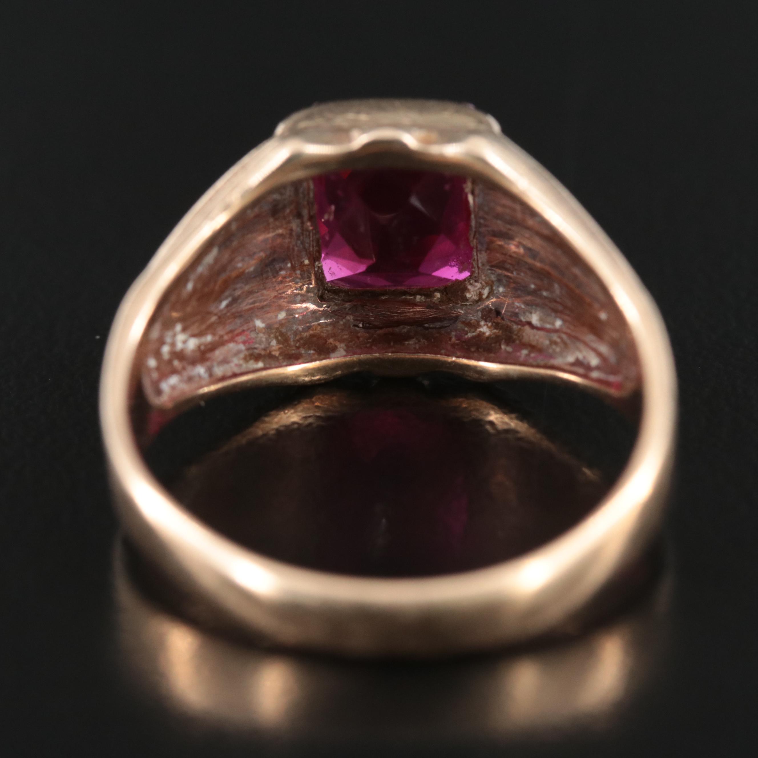 Vintage 10K Ruby Ring | EBTH