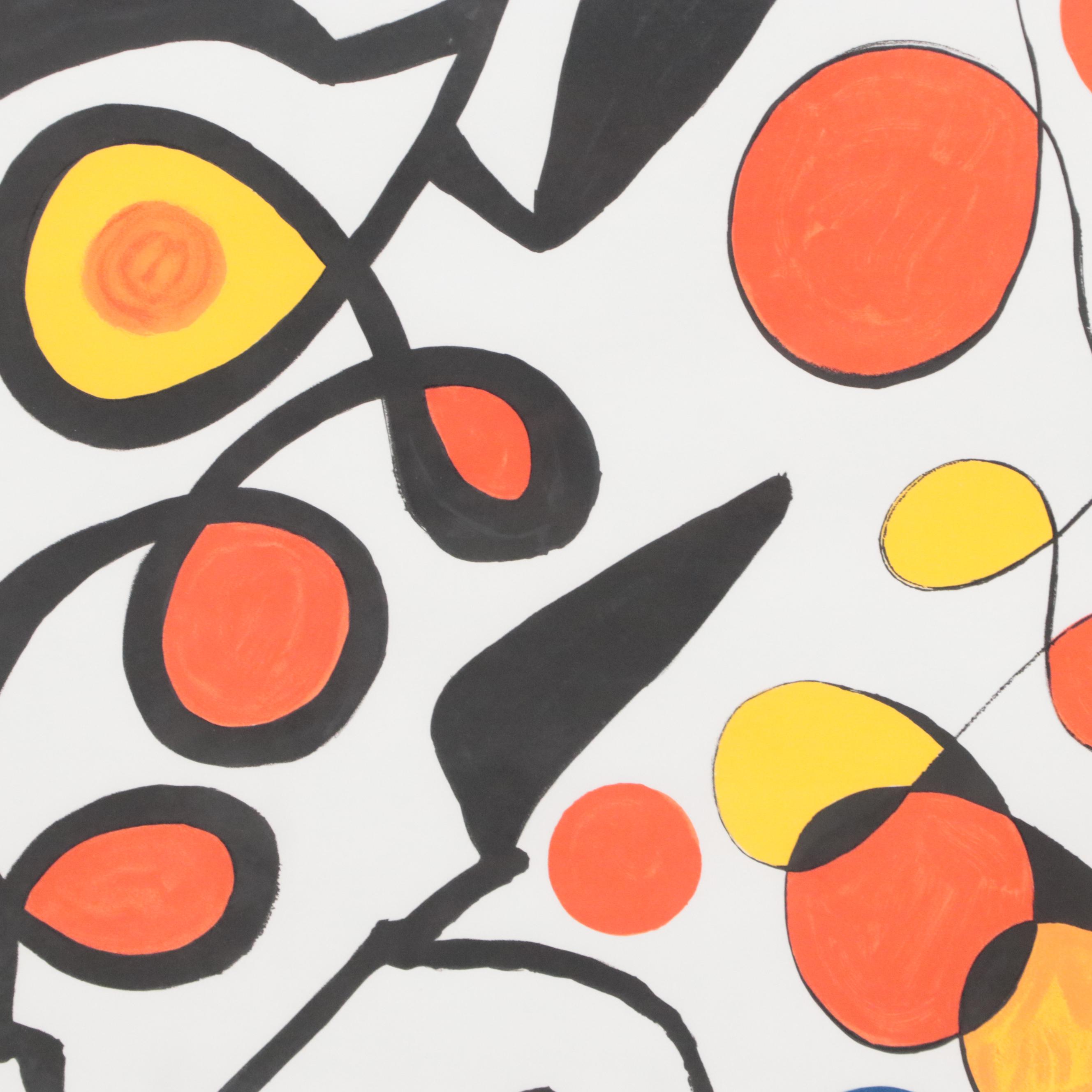 Alexander Calder Lithograph "Spring Carnival," 1969 | Everything But ...