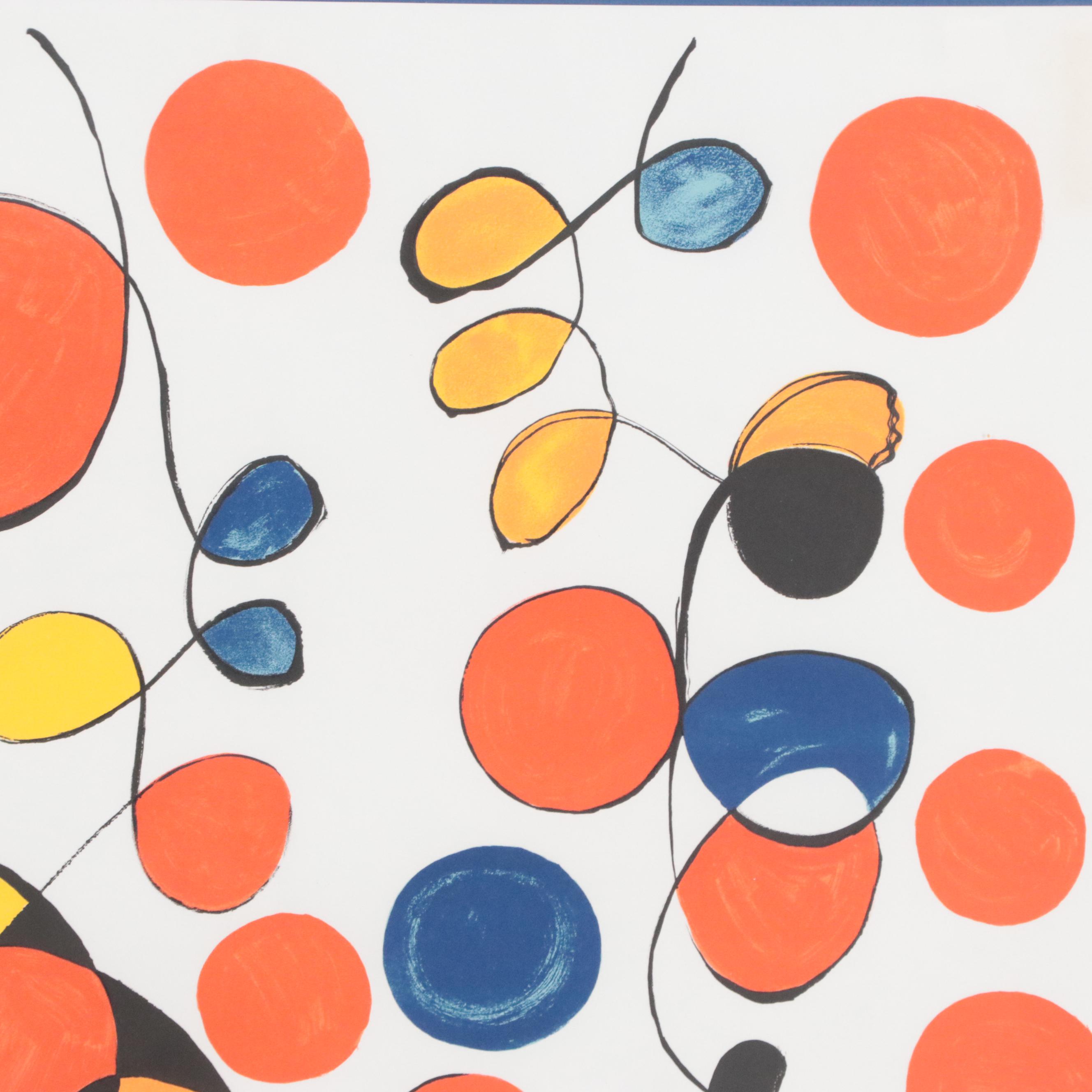 Alexander Calder Lithograph "Spring Carnival," 1969 | Everything But ...