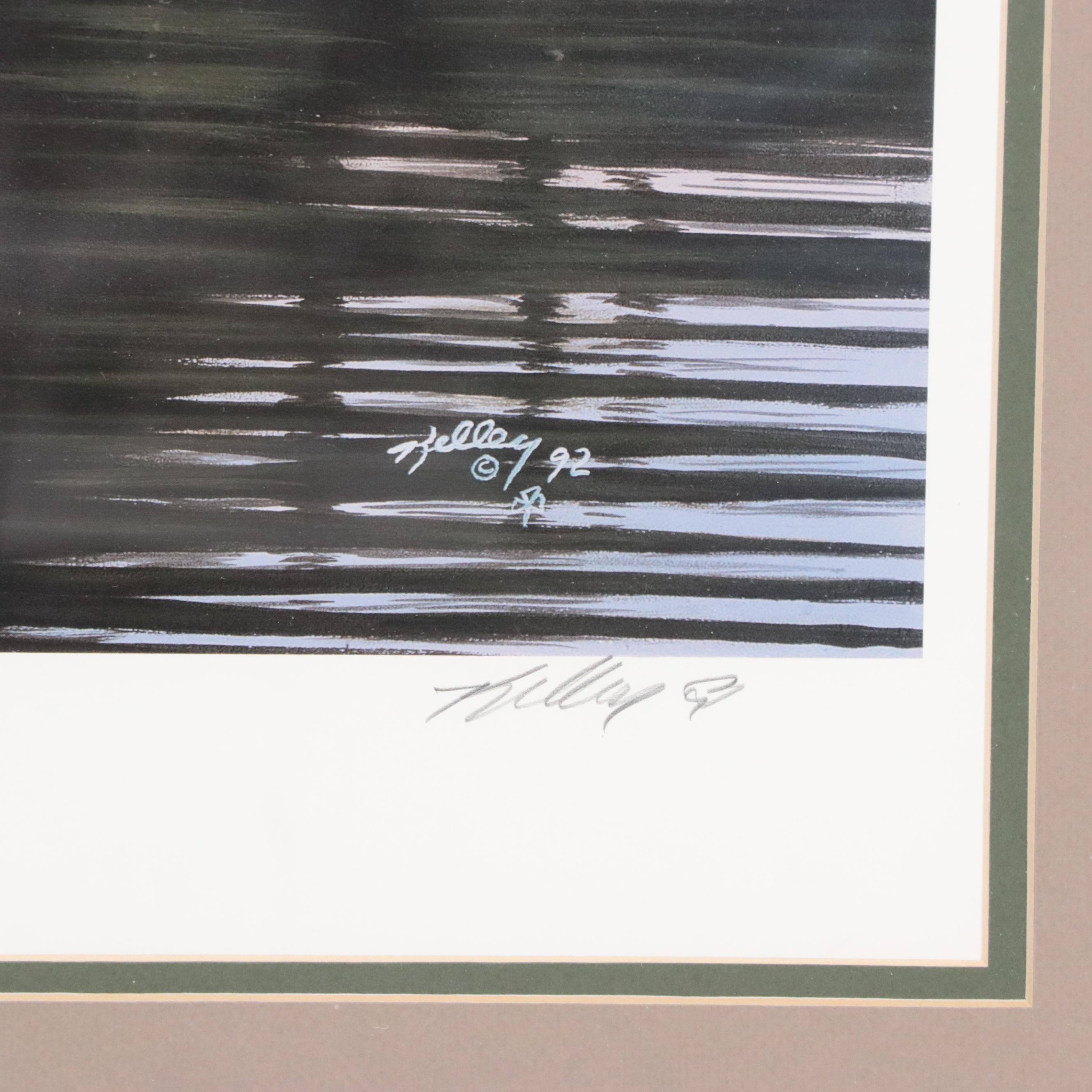 Rick Kelley Offset Lithograph "Family Outing," 1992 | EBTH