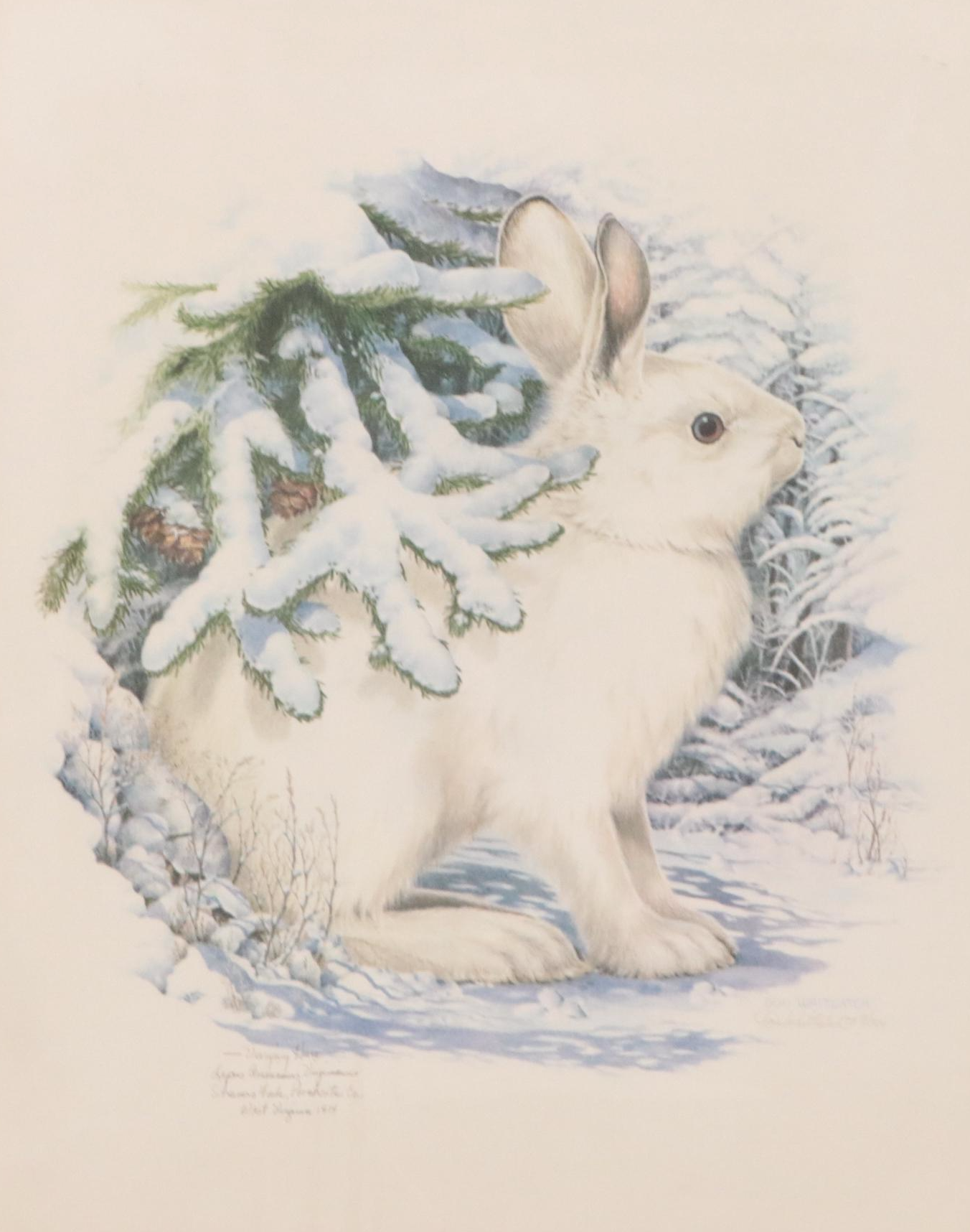 Don Whitlatch Offset Lithograph "Varying Hare," 1974 | EBTH