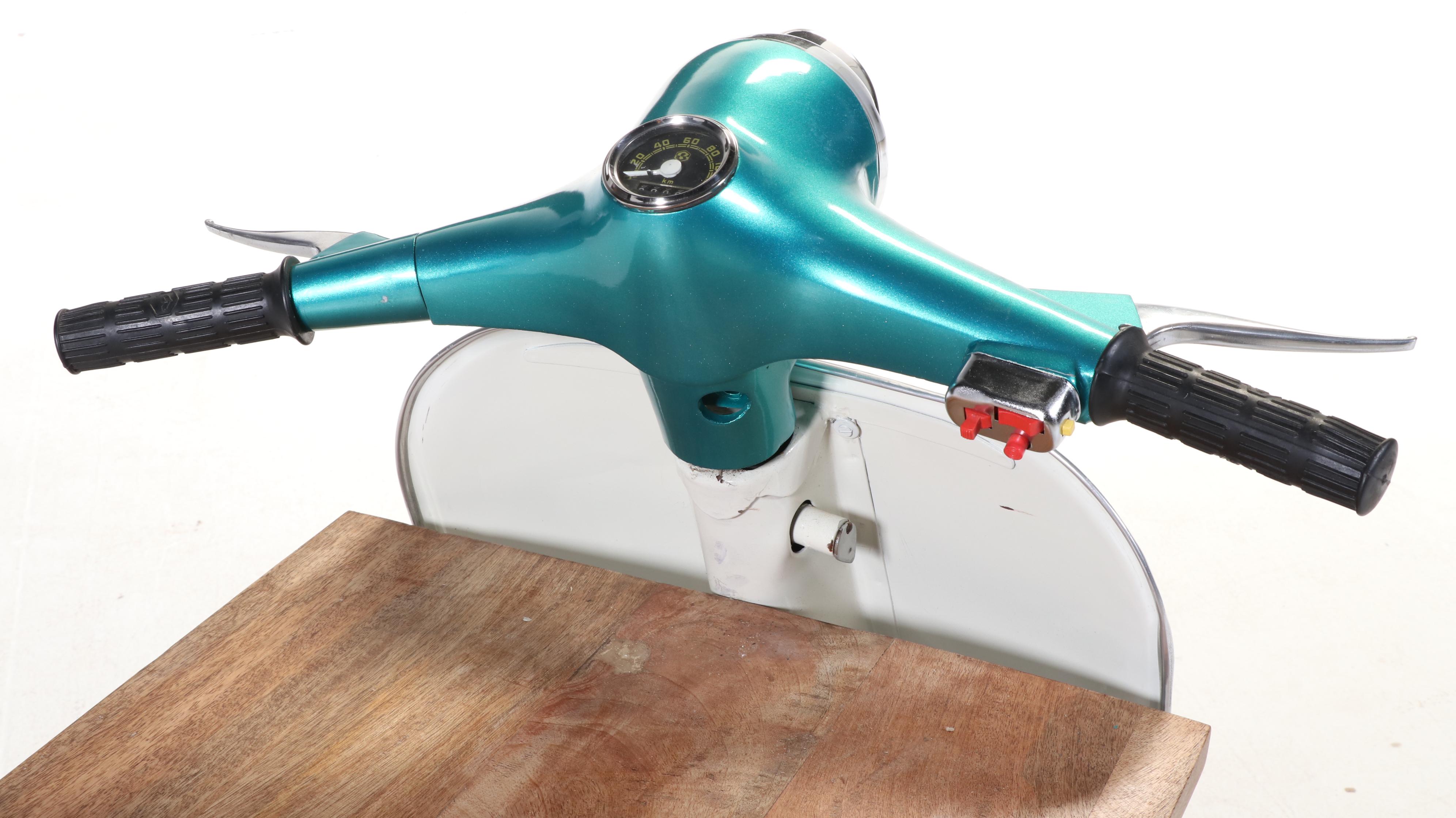 Repurposed Scooter Table | Everything But The House