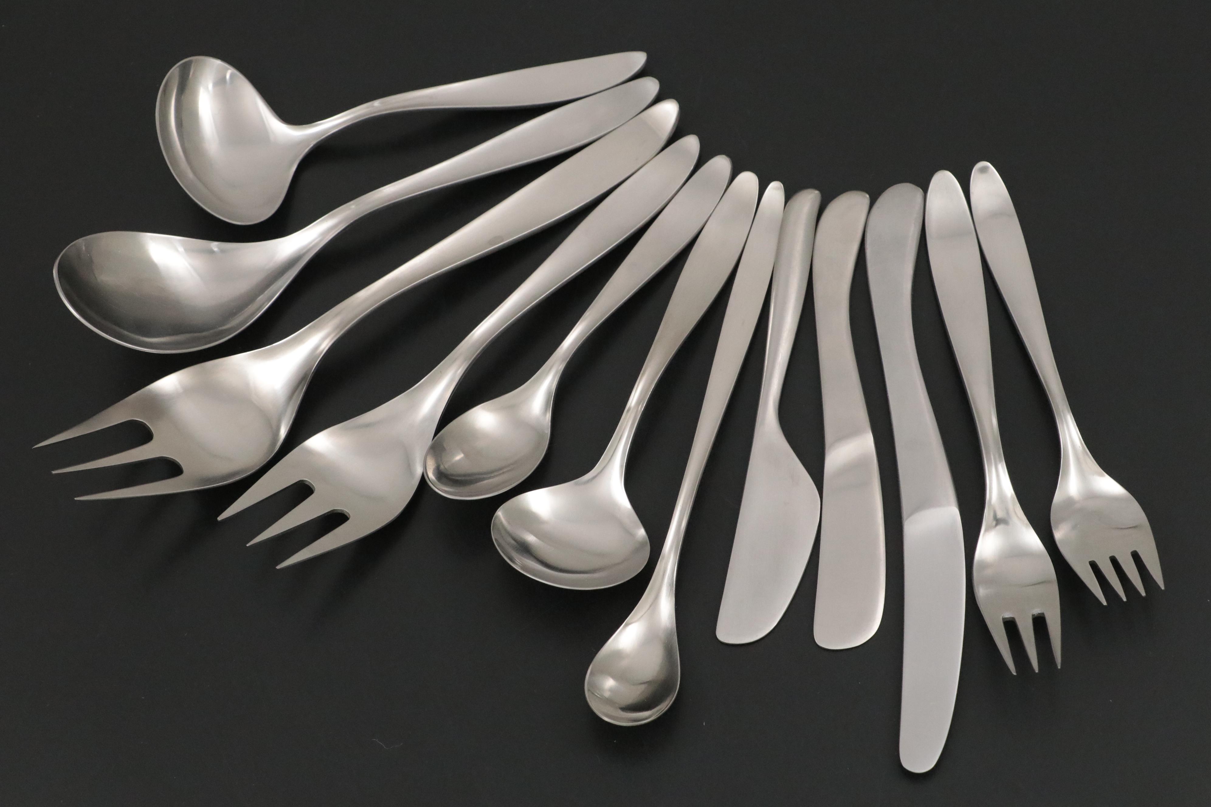 Lauffer "Design I" Stainless Steel Flatware | Everything But The House