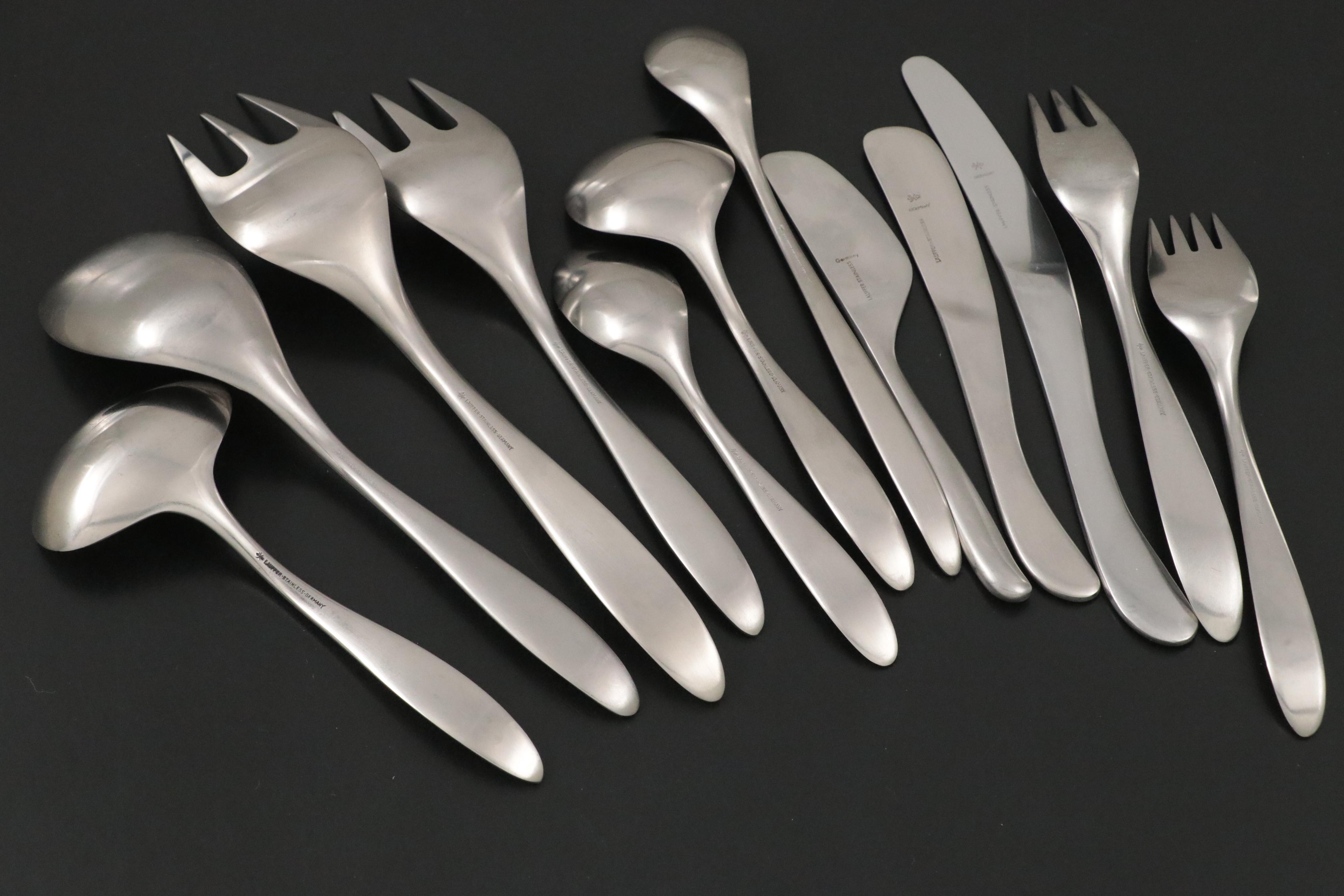 Lauffer "Design I" Stainless Steel Flatware | Everything But The House