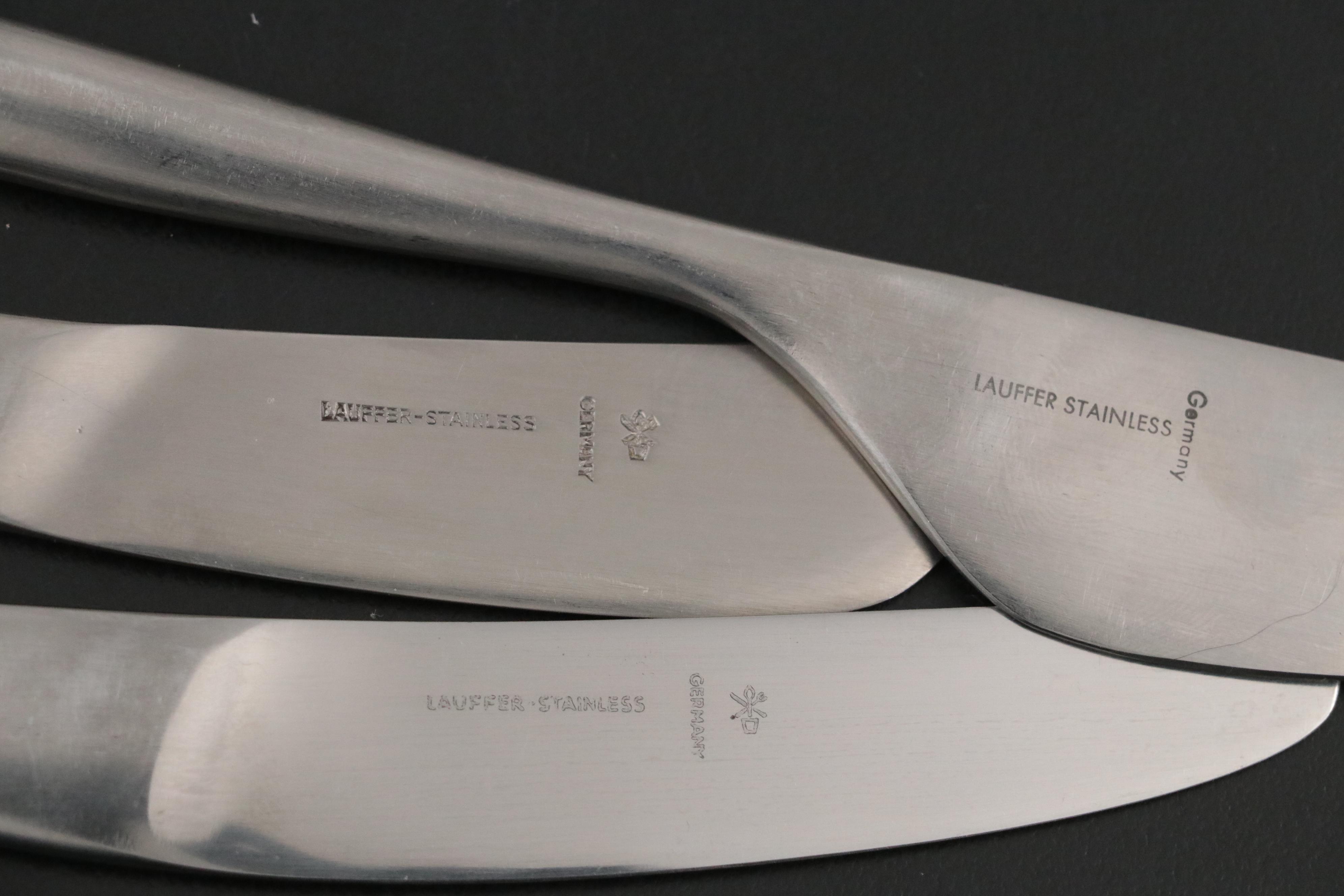 Lauffer "Design I" Stainless Steel Flatware | Everything But The House