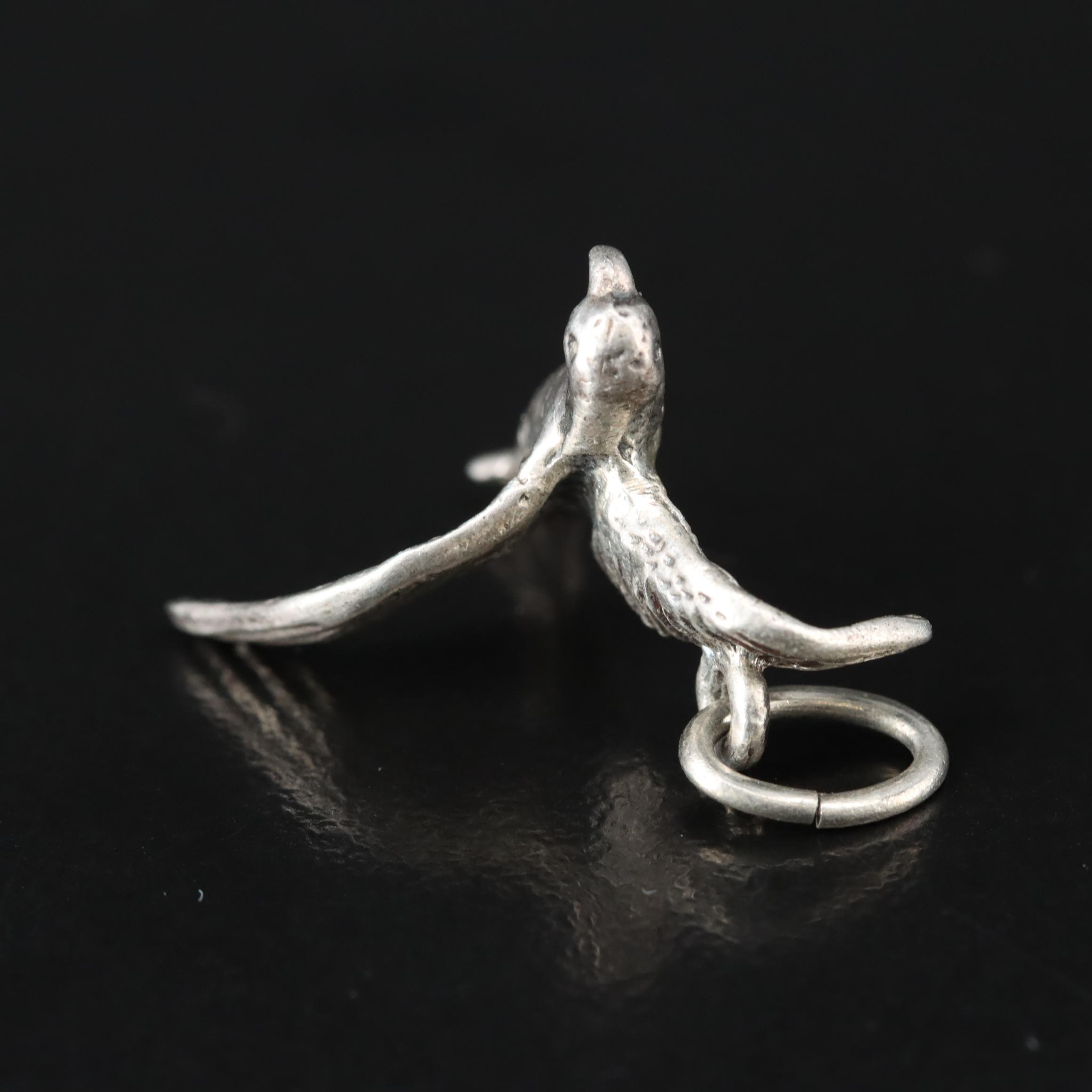 Beau Sterling Bird Pendant | EBTH