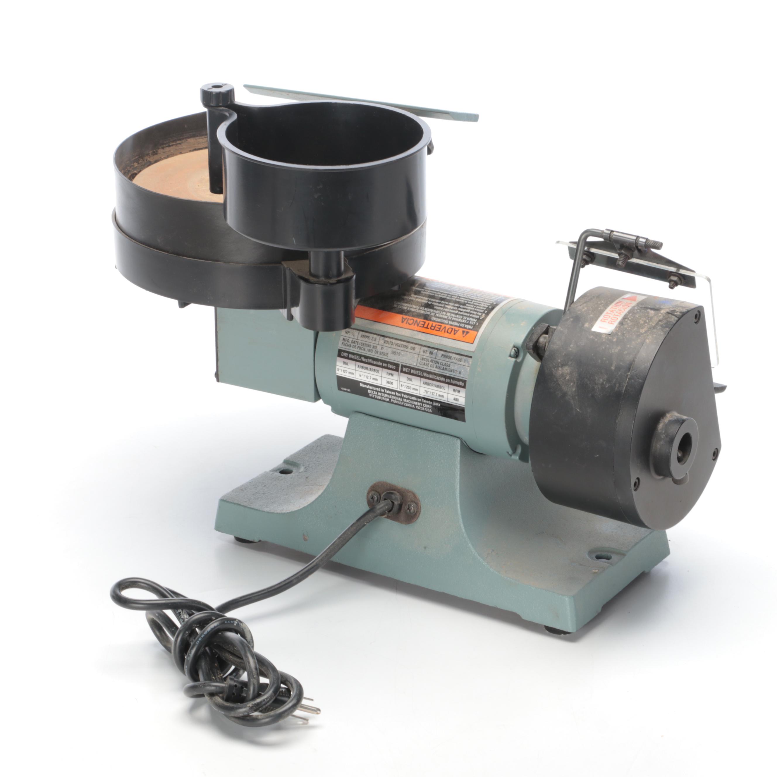 Craftsman 1/3 HP Dual Head Bench Grinder With Delta Sharpener, Late ...