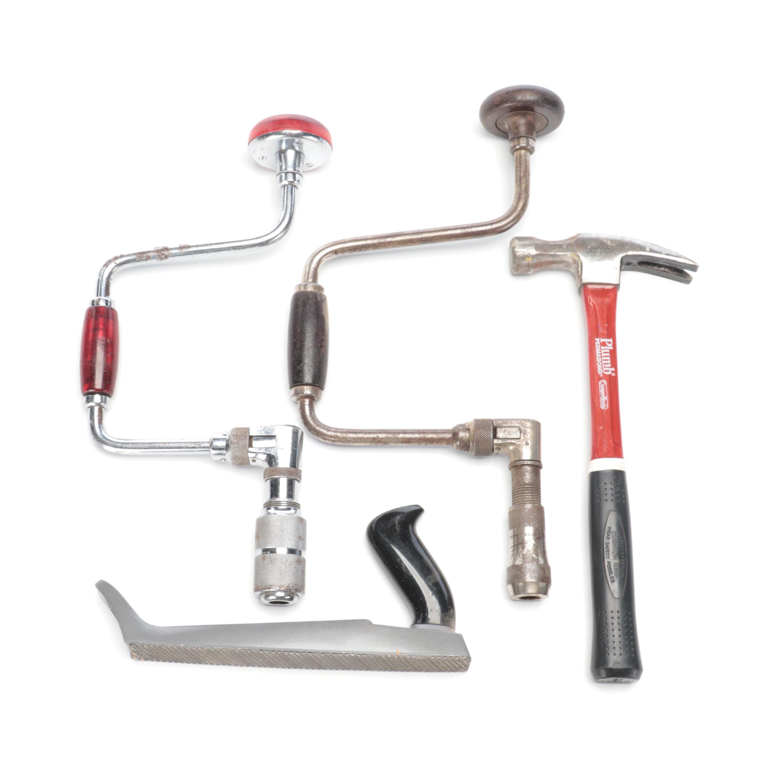 Machinist Squares Brace Drills, Snips, Hammer and More Tools | EBTH