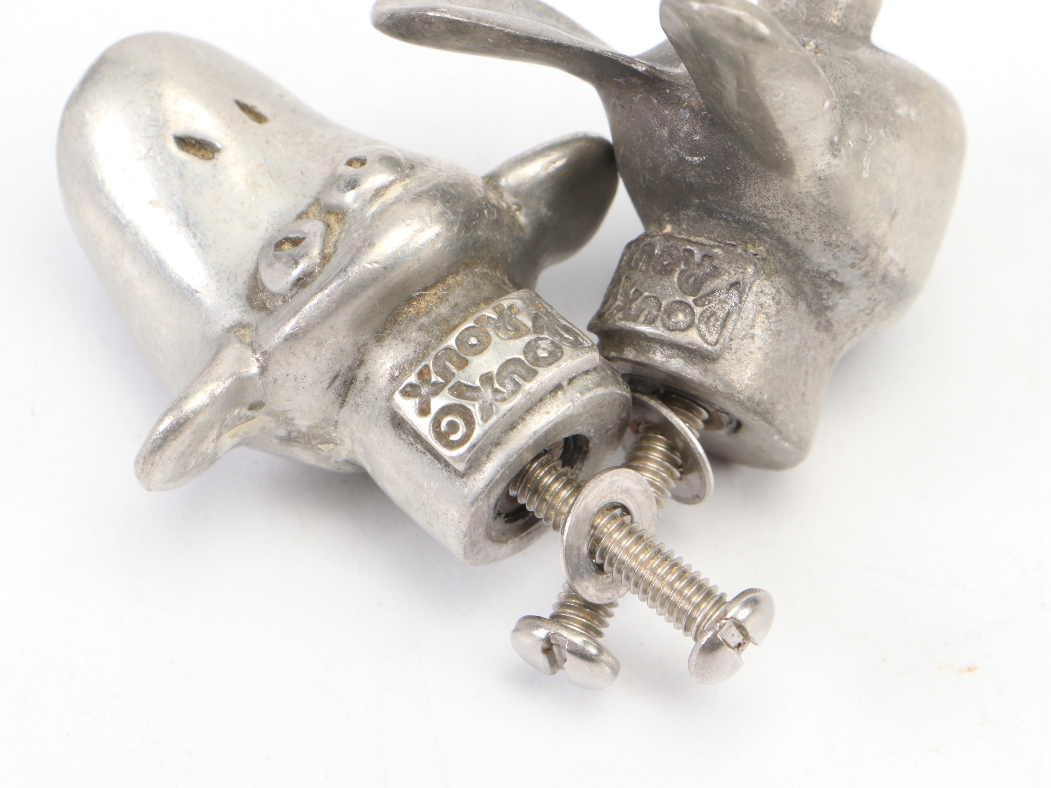 Doux Roux Metal Animal-Themed Drawer Pulls with Glazed Terracotta Pulls ...