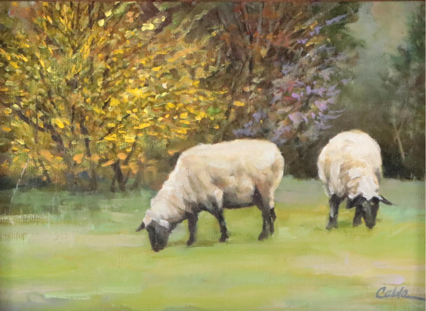 Jerry Cable Oil Painting "Suffolk's In Spring," 2020 | EBTH