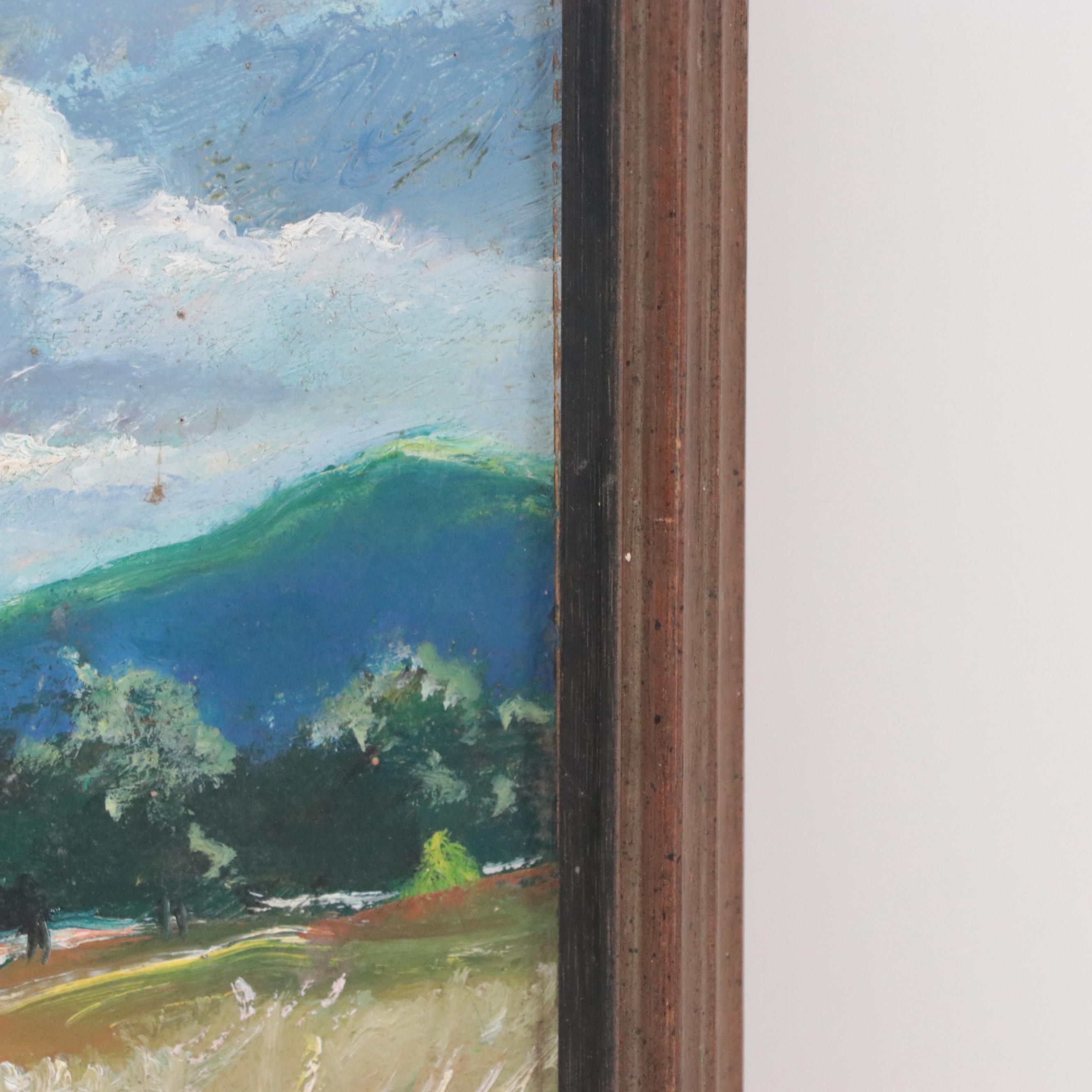 Helen Hamilton Landscape Oil Painting "Summer Day" | EBTH