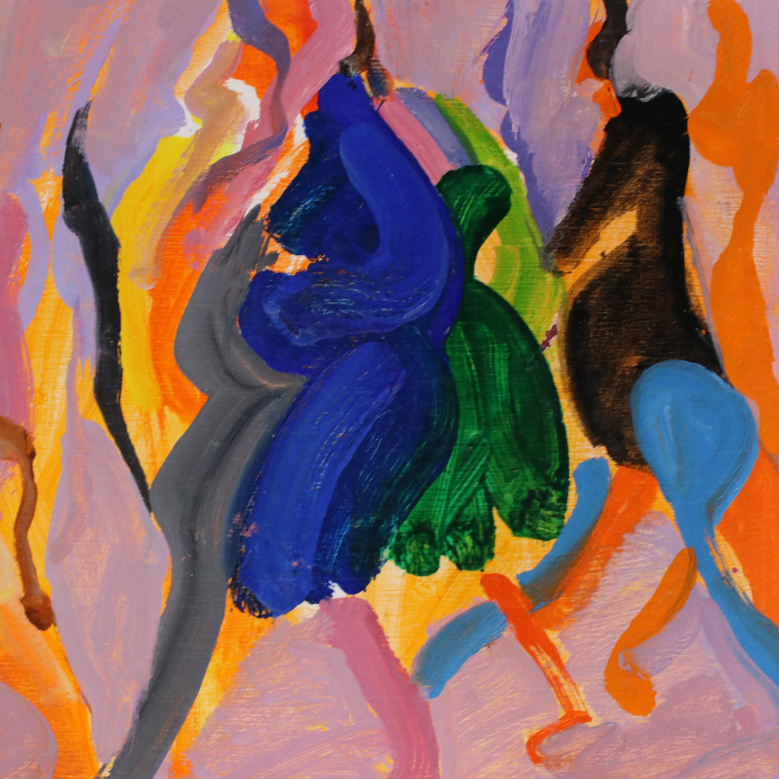 William Clutz Abstract Oil Painting, 1966 | EBTH